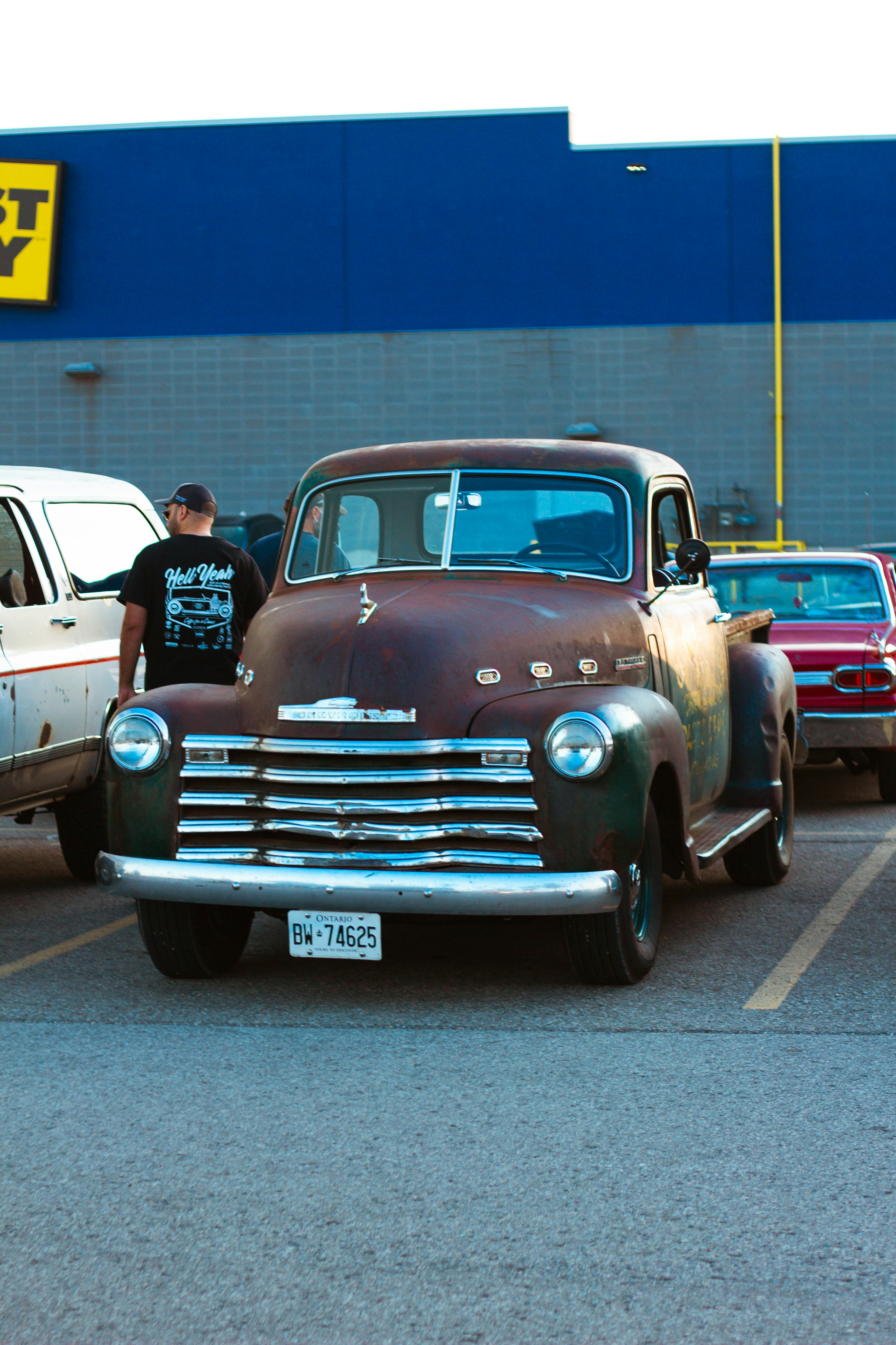 Rust and Chrome on the Parking Lot King