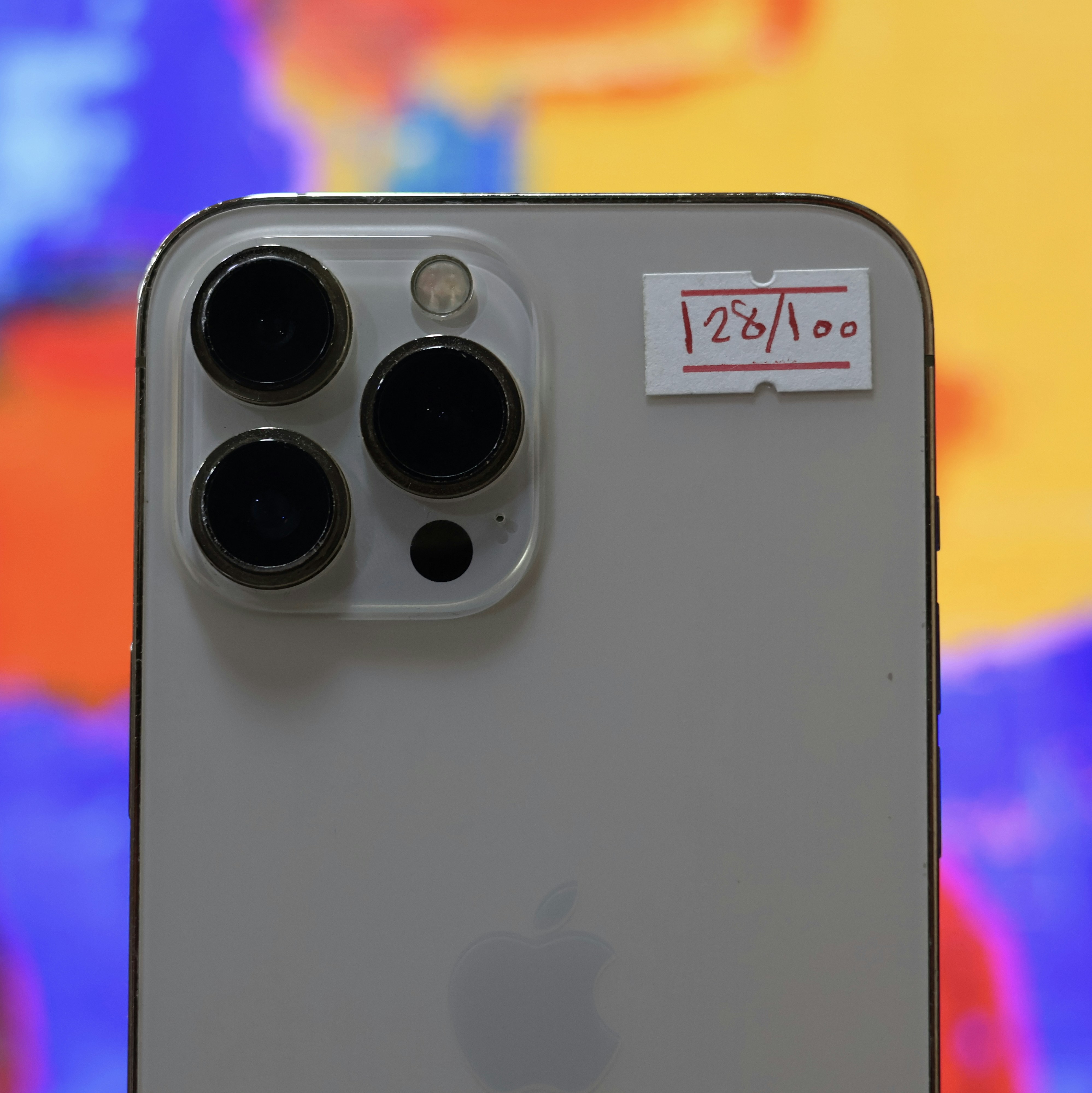 Near-field Glint: Triple-Lens Back of an iPhone