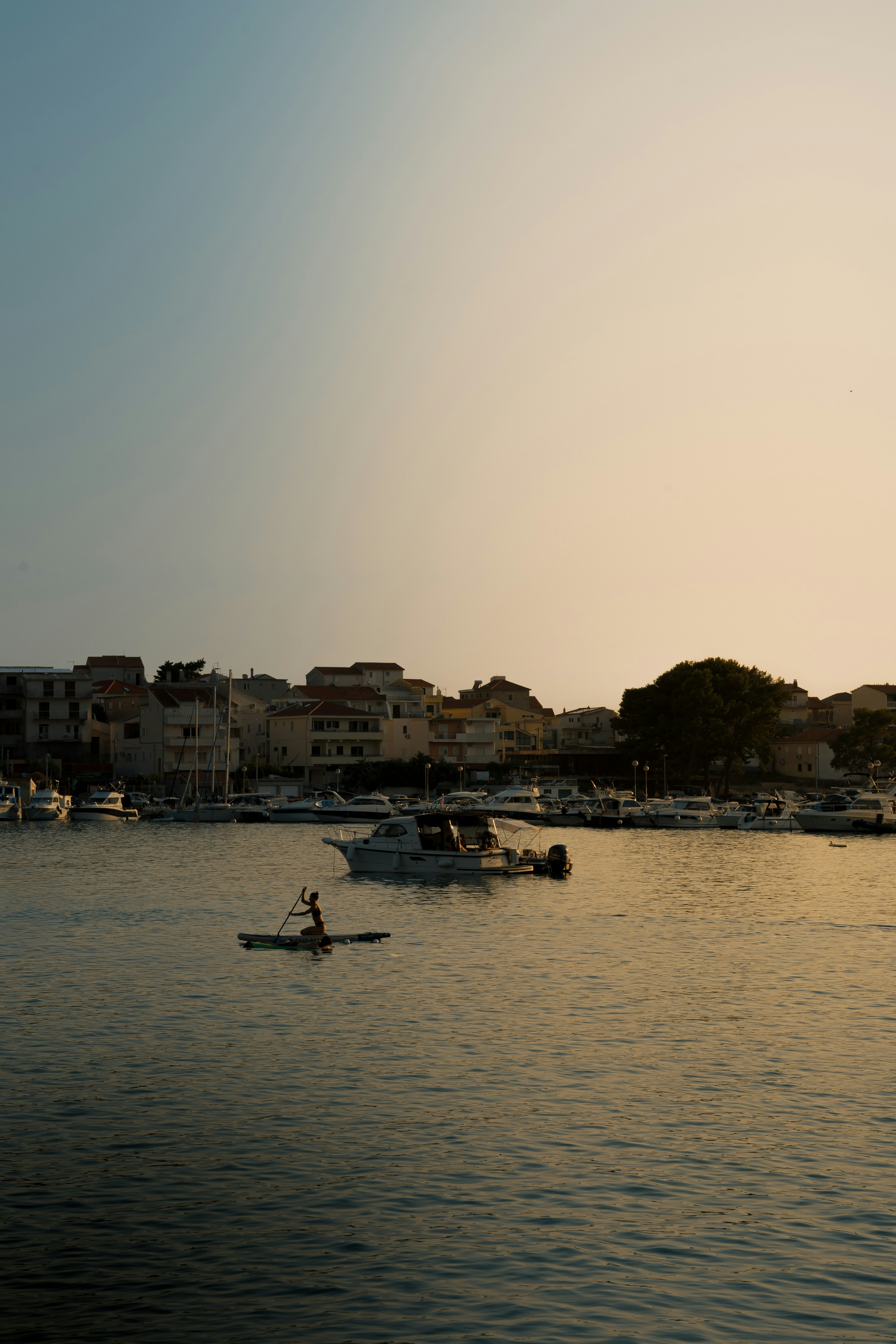 Evening Quiet at the Marina