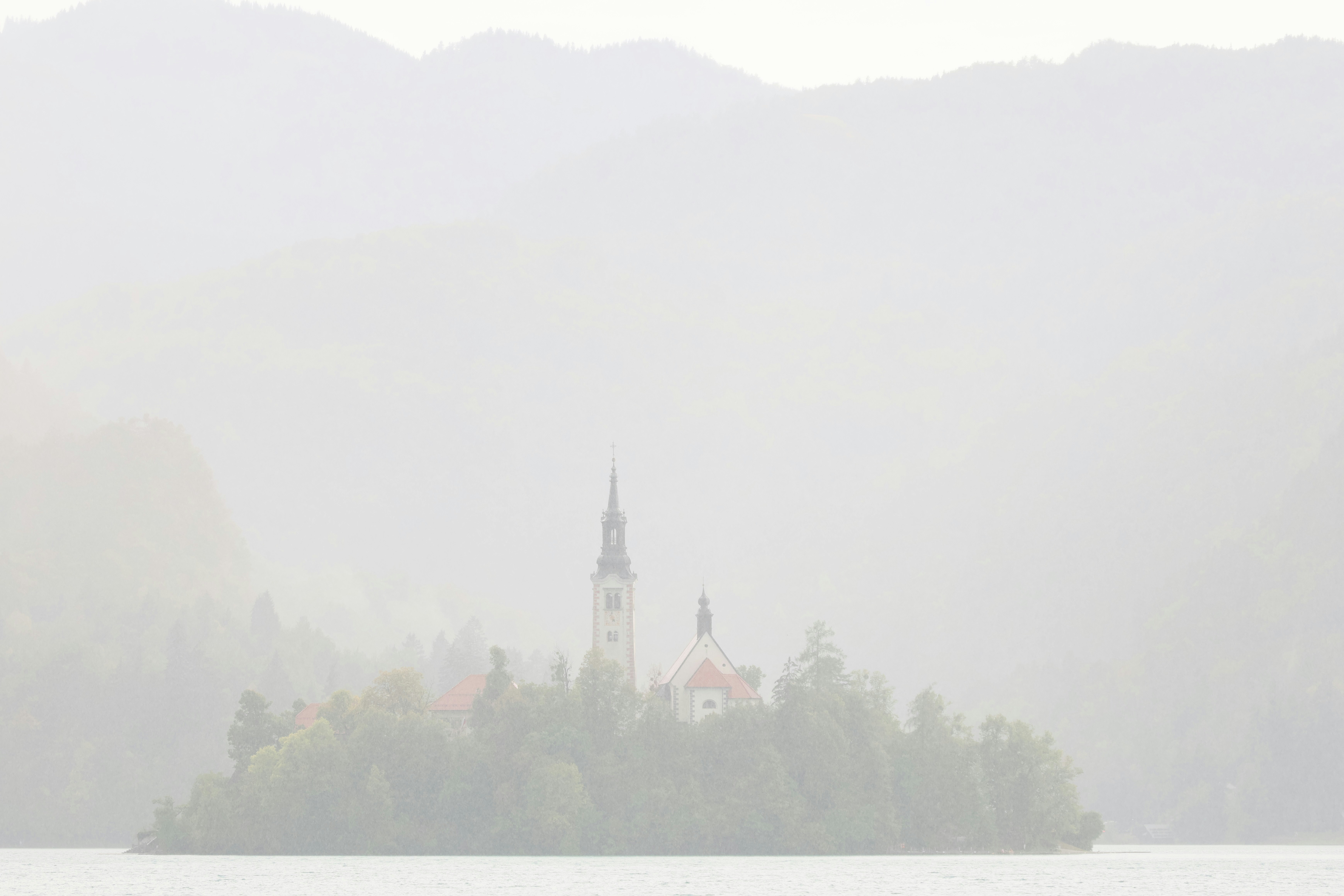 Misty Island Monastery: A Quiet Spire Emerging From Hushed Waters