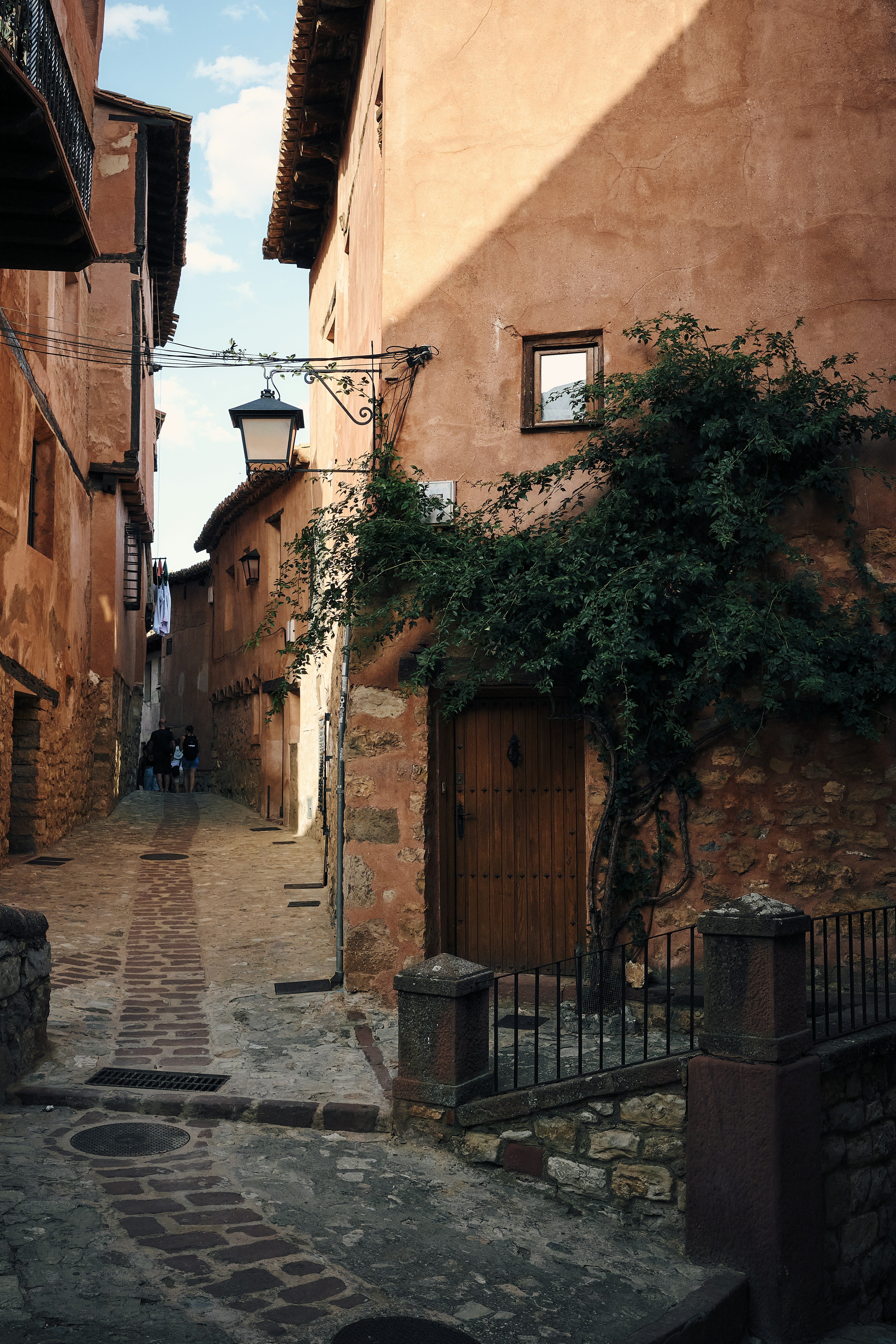 Sunlit Alleyway in Terracotta Town