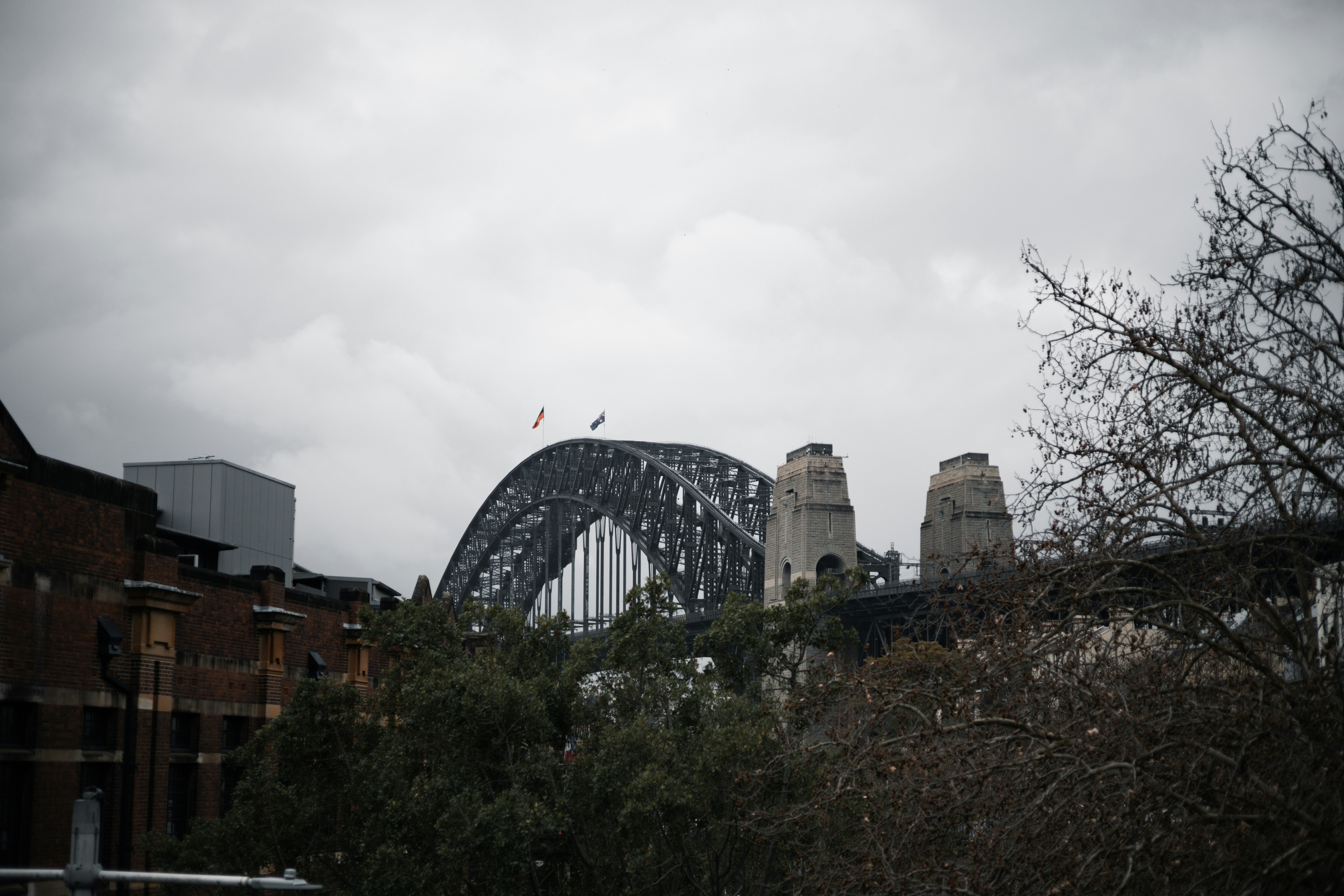 Bridge Arc: Flags over the Silent Skyline