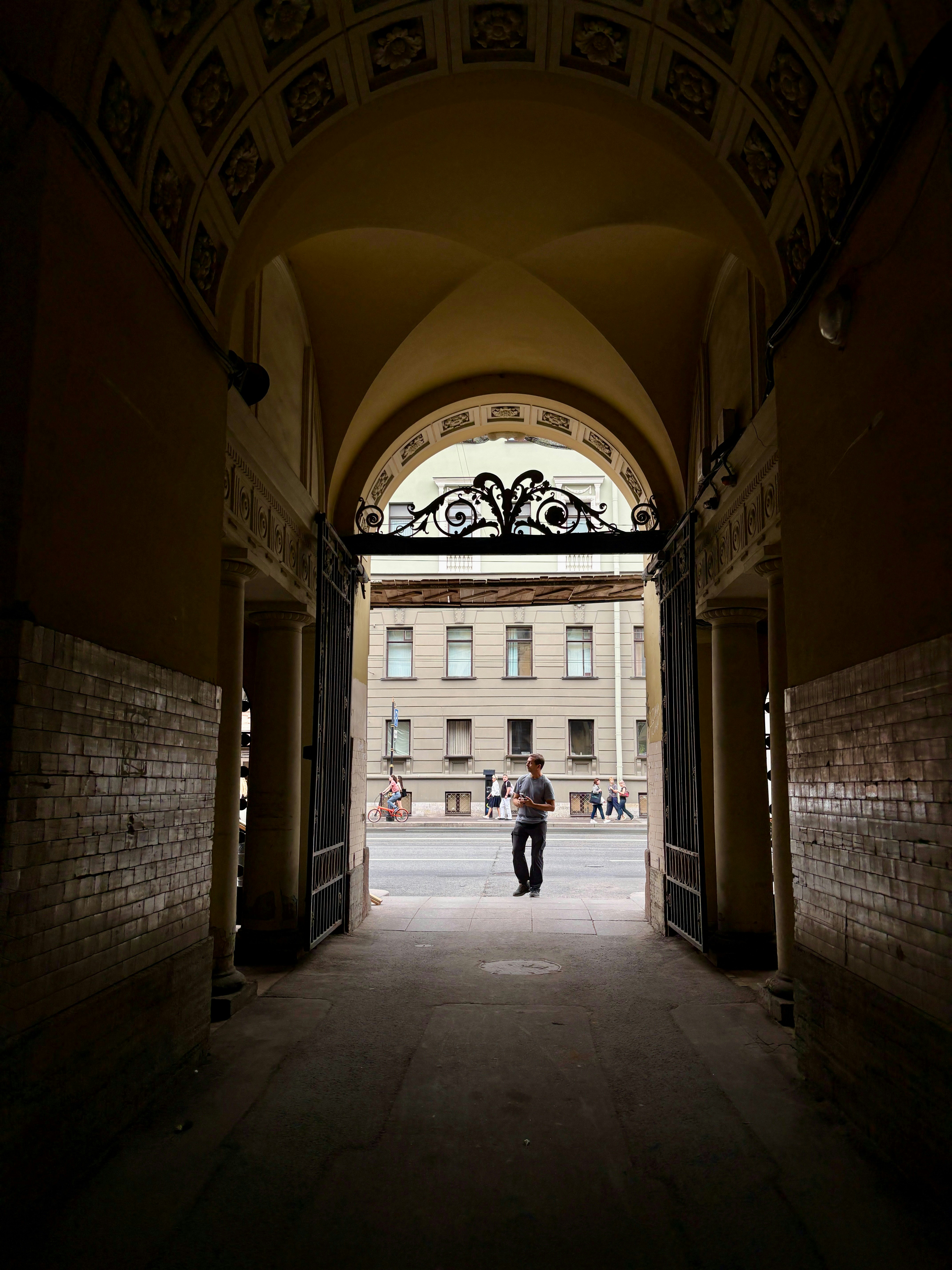 Guardian Gate: A Quiet Moment Under the Archway