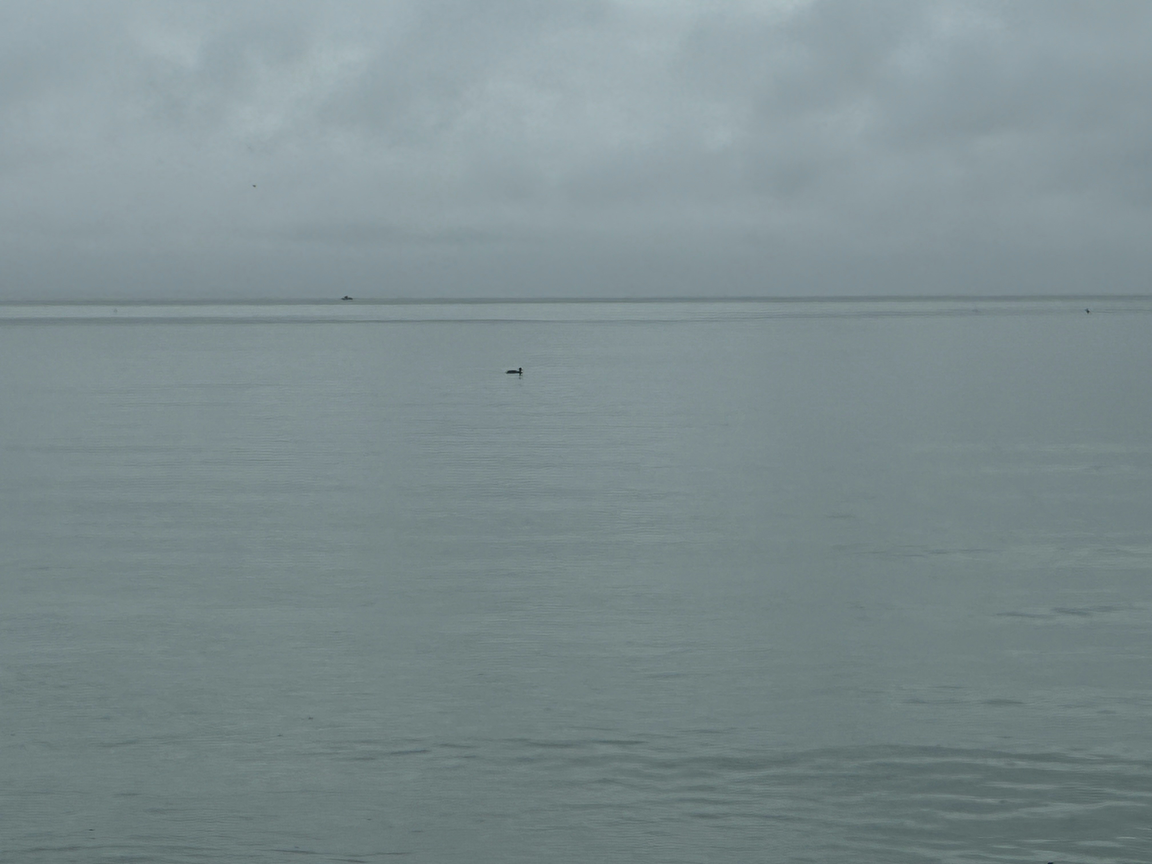 A Lone Boat on a Quiet Horizon