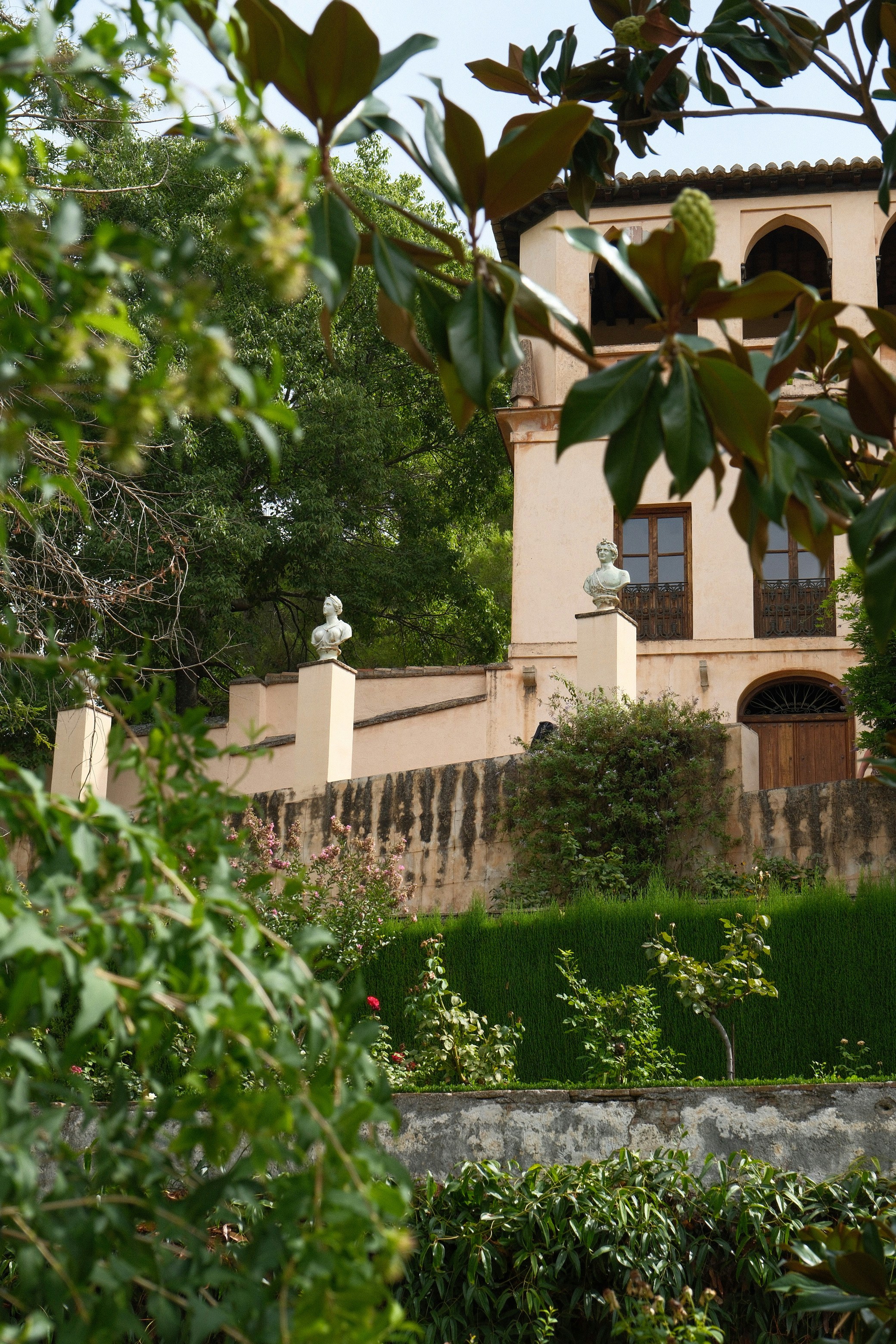 Hidden Terrace of an Italian Estate