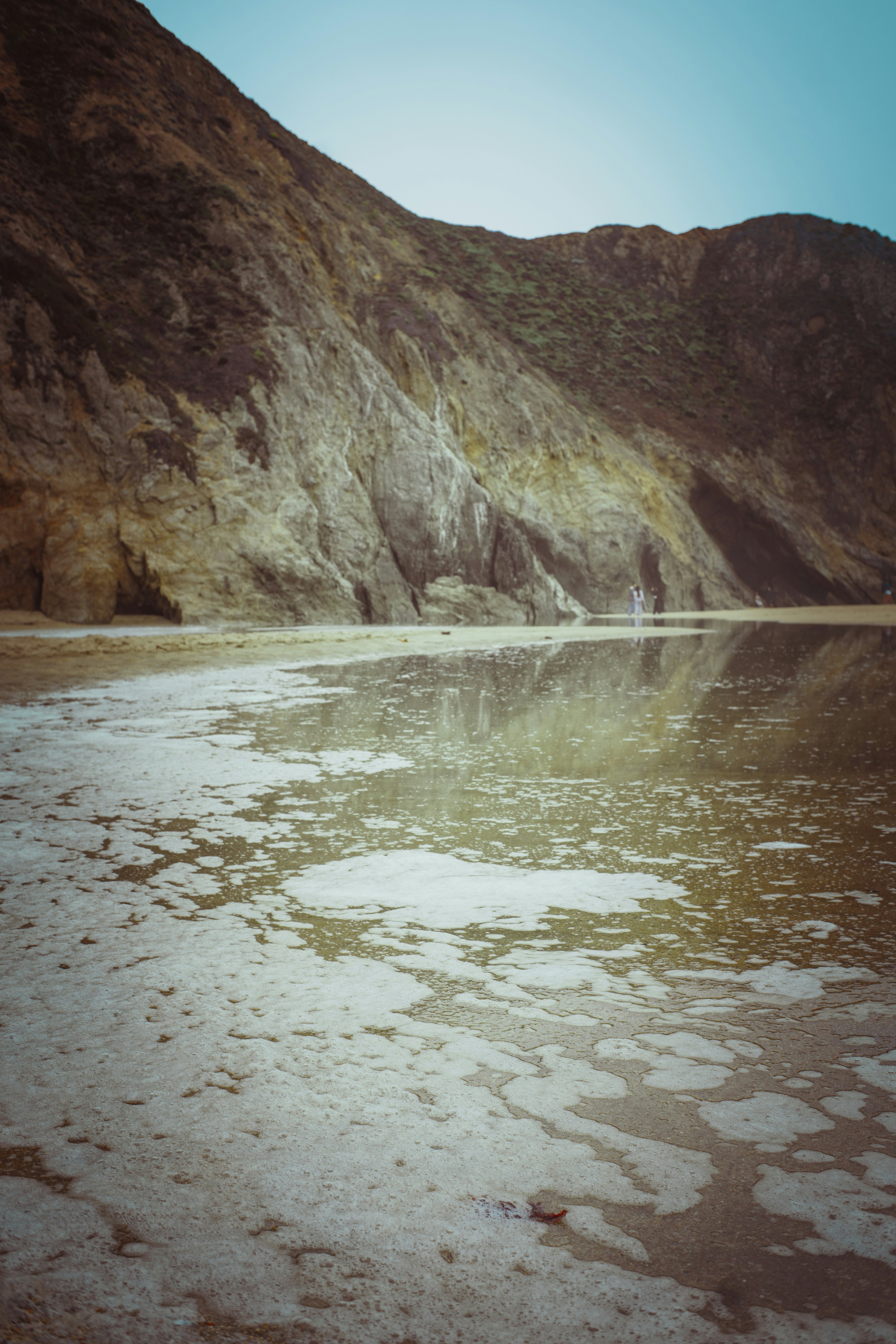 Cliffs, Shore, and Quiet Tide