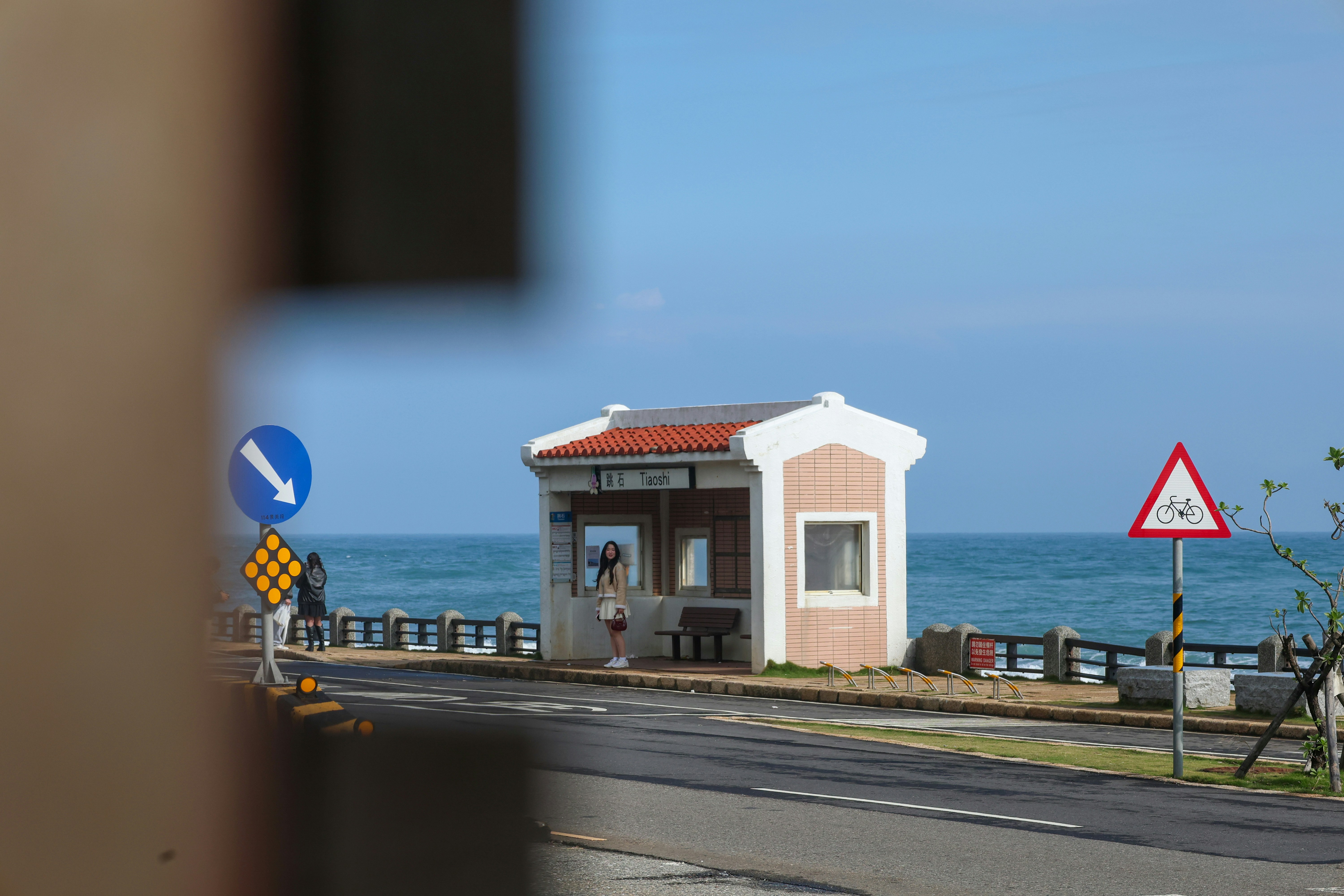 Lighthouse Terrace: A Seaside Stop at Dusk