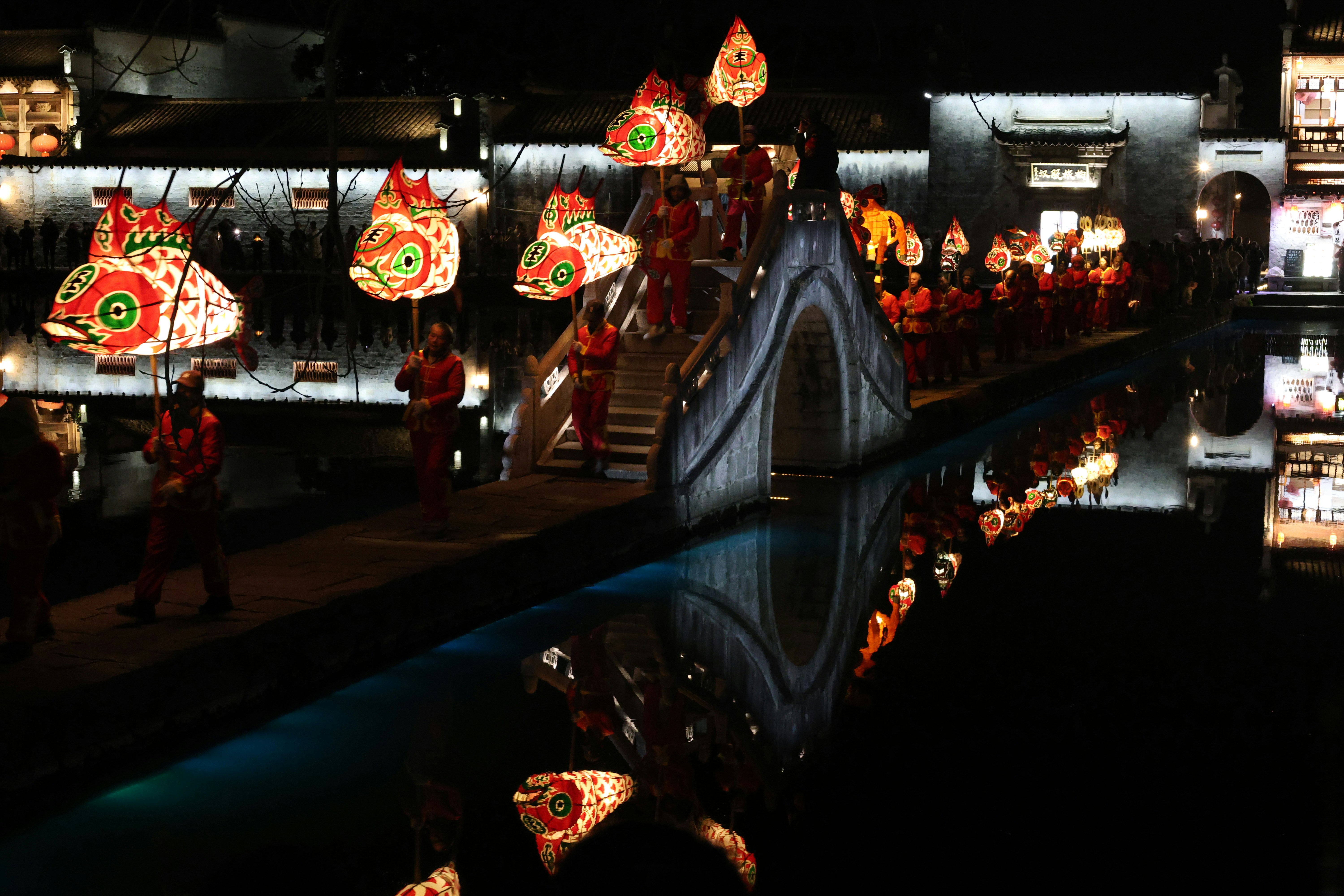 Luminous Dragon Parade Reflections