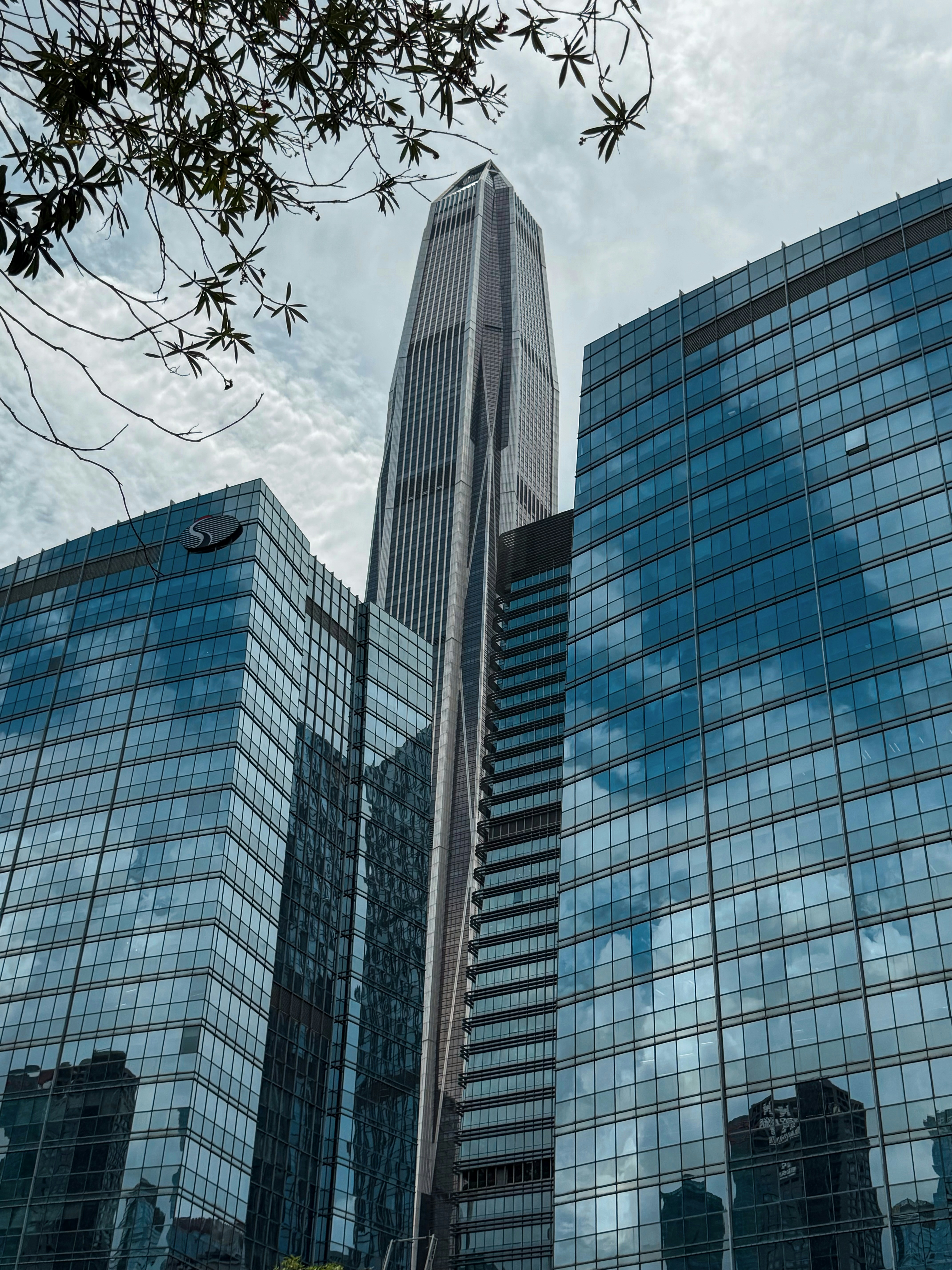 Skyscraper Symphony: Glass Facades Reaching for the Sky
