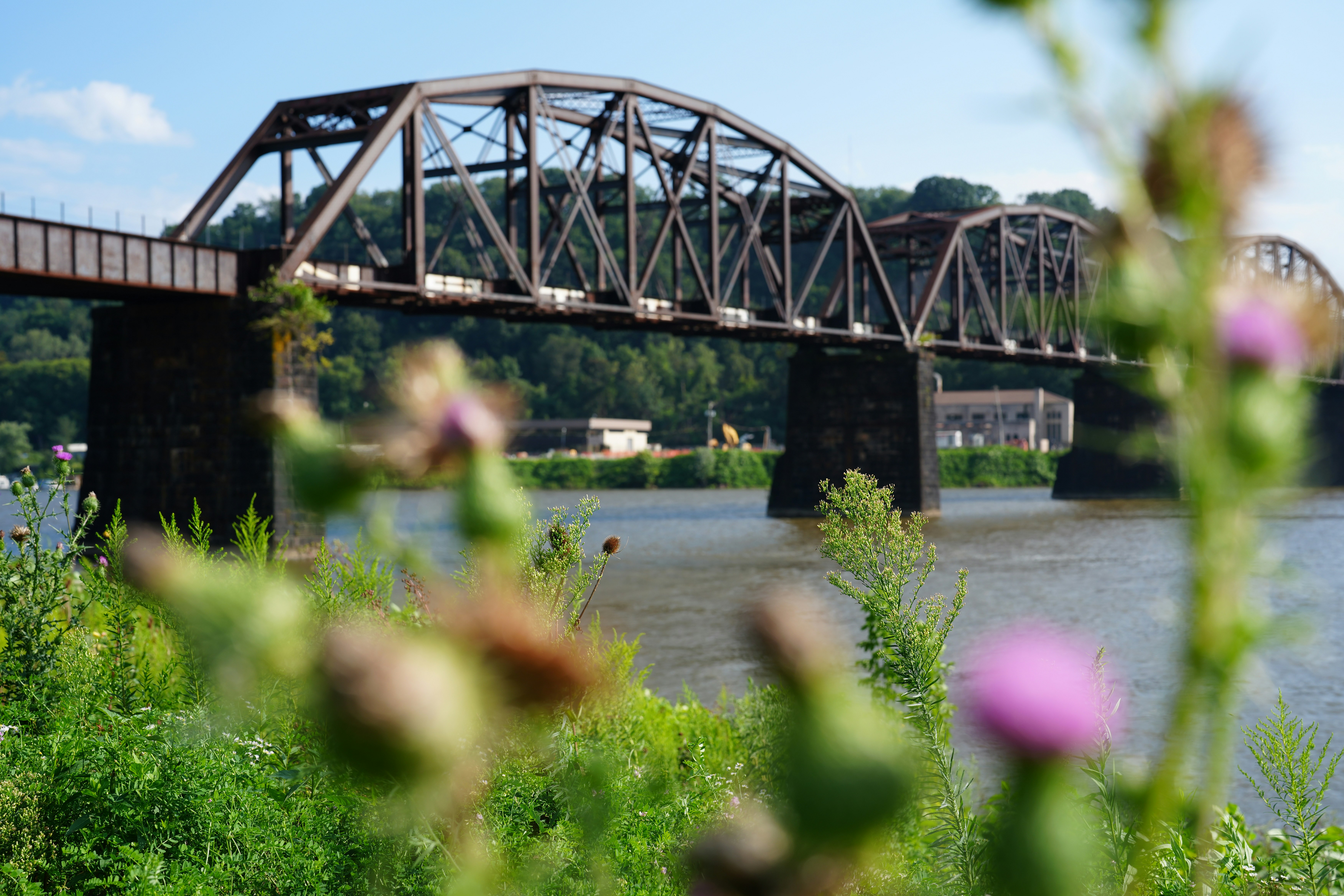 The Iron Span Crossing Over Quiet Waters