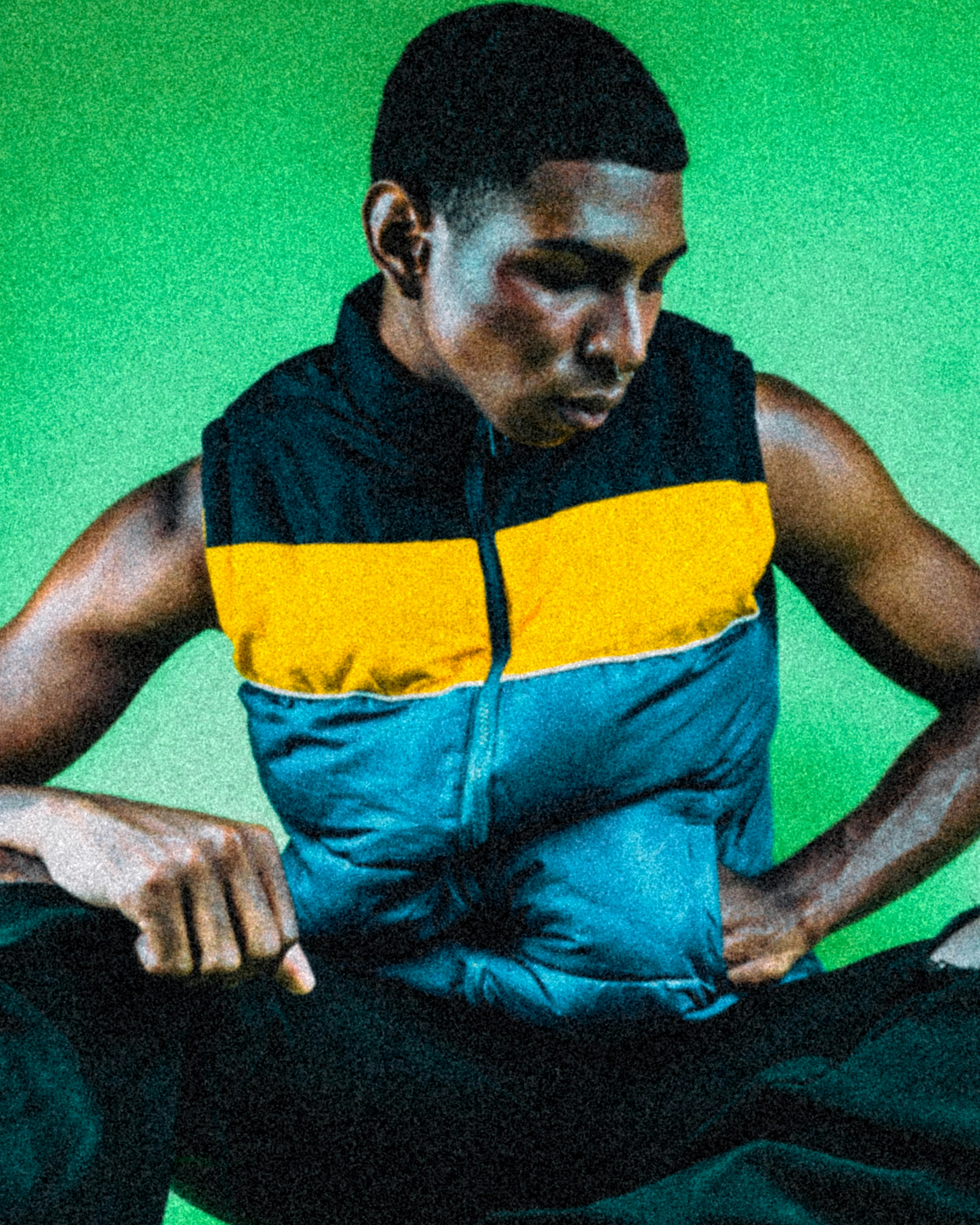 Green Screen Rhythm: A Moment of Focus