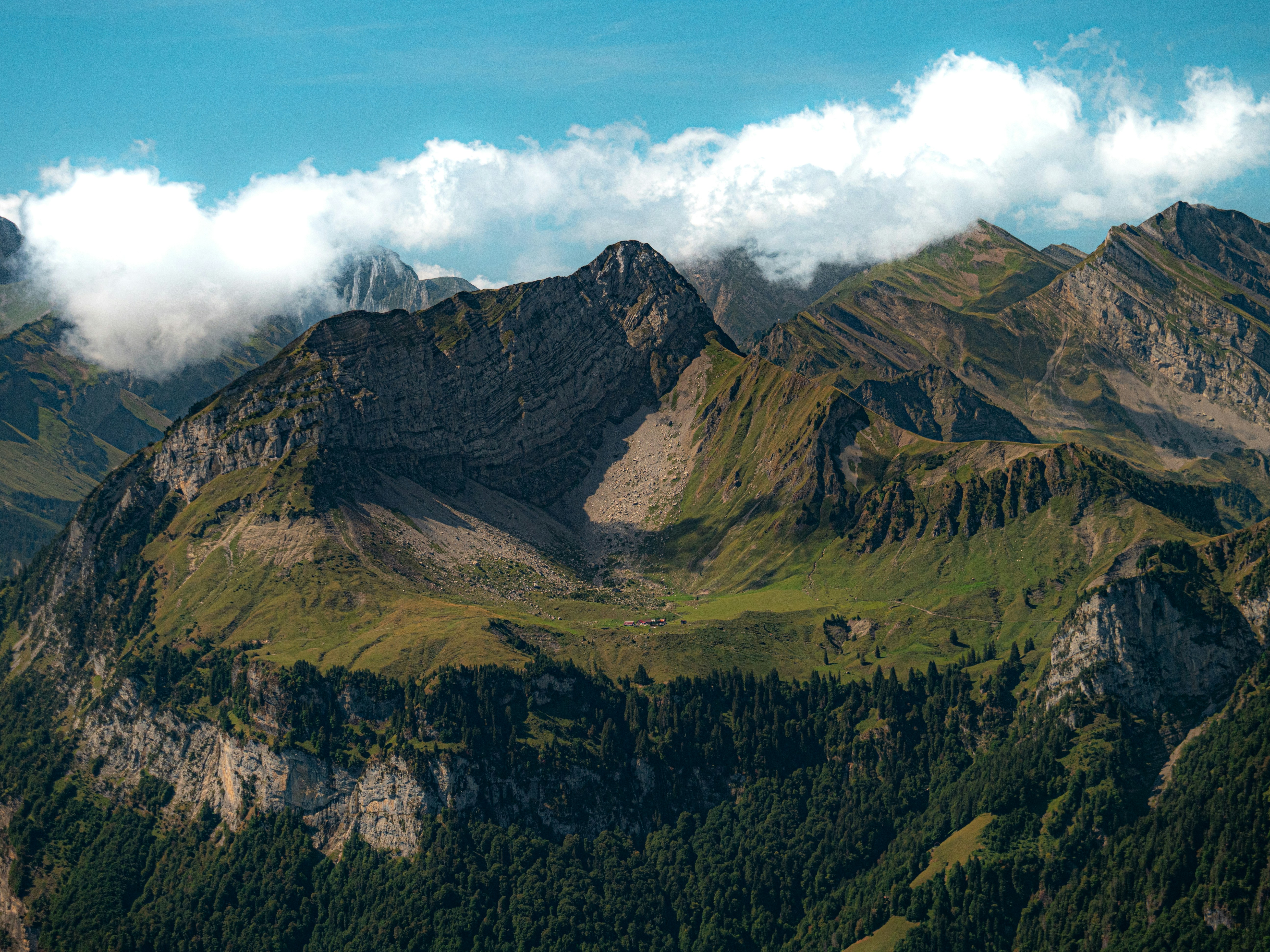 Ridge Crown Under a Cloud-Carved Sky