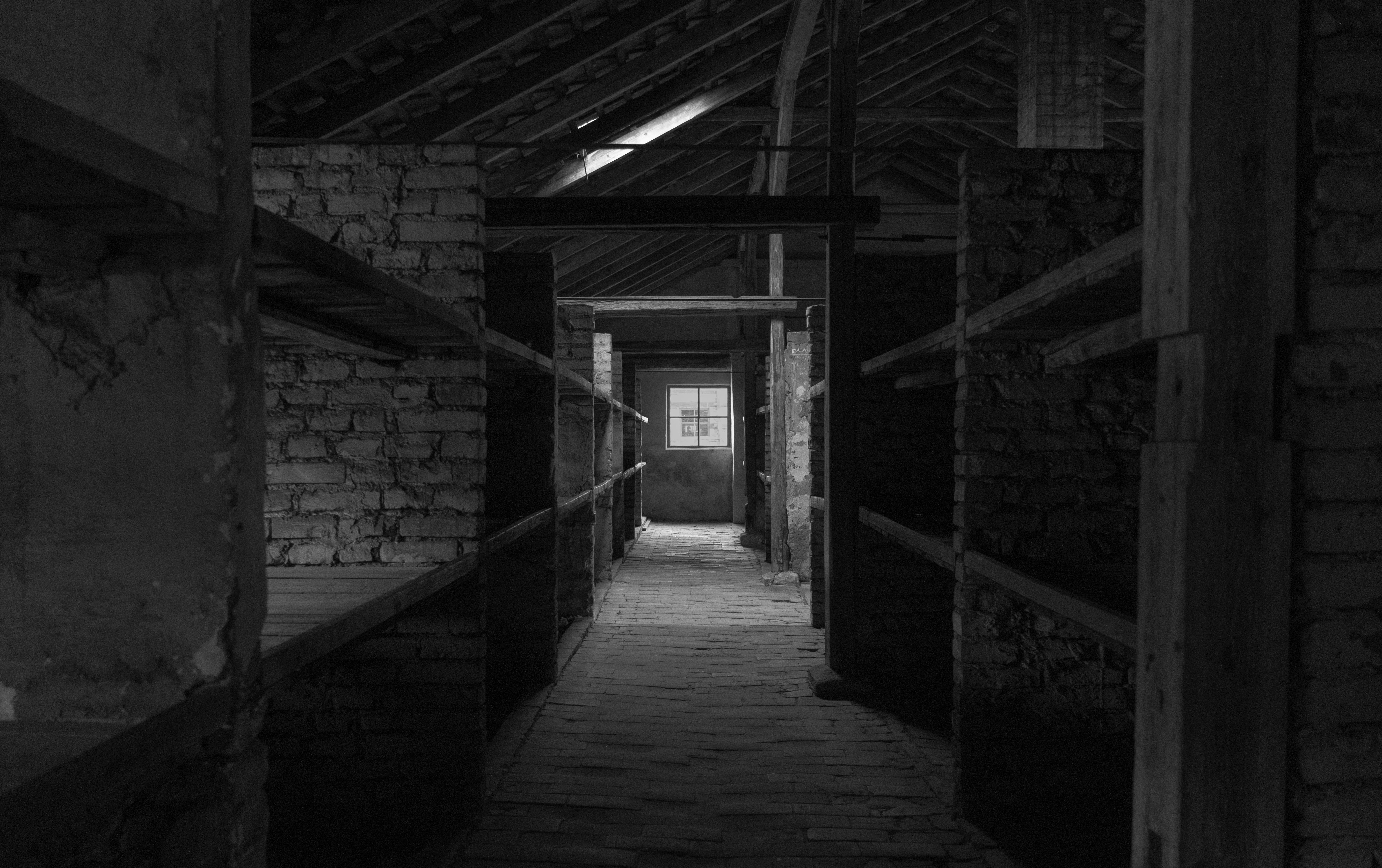 Dim Corridor to the Exit: A Narrow Slice Through an Abandoned Attic