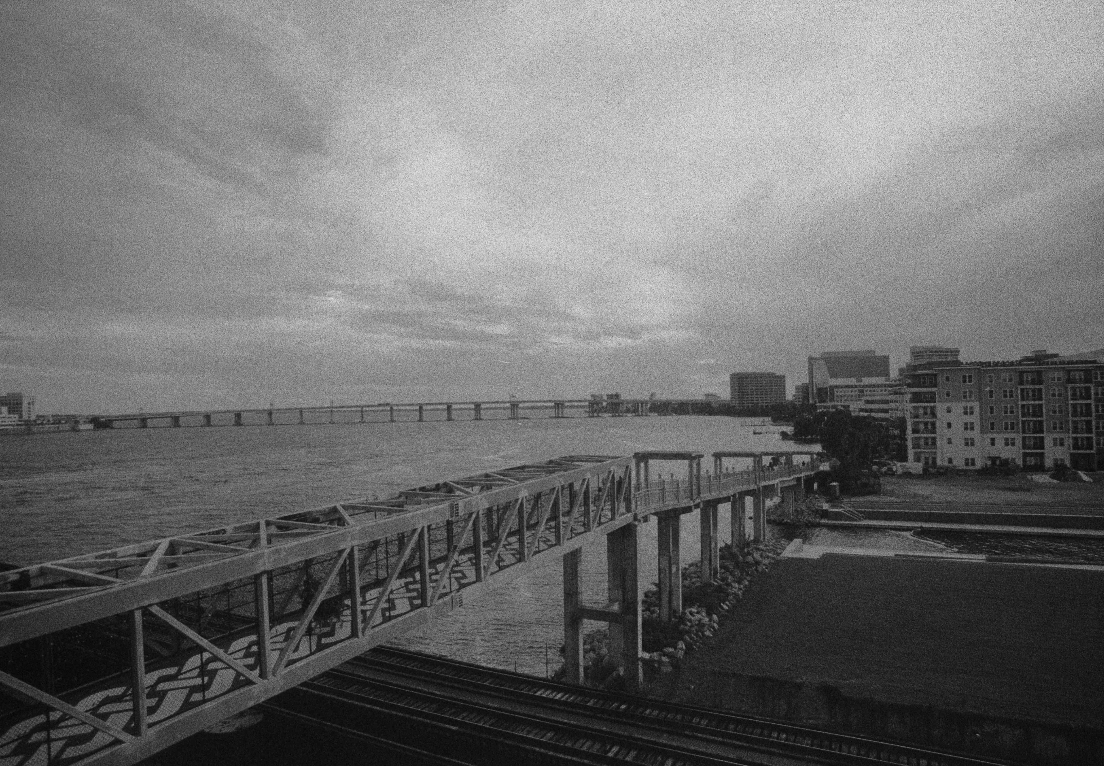 Steel Spine Over the Waterfront
