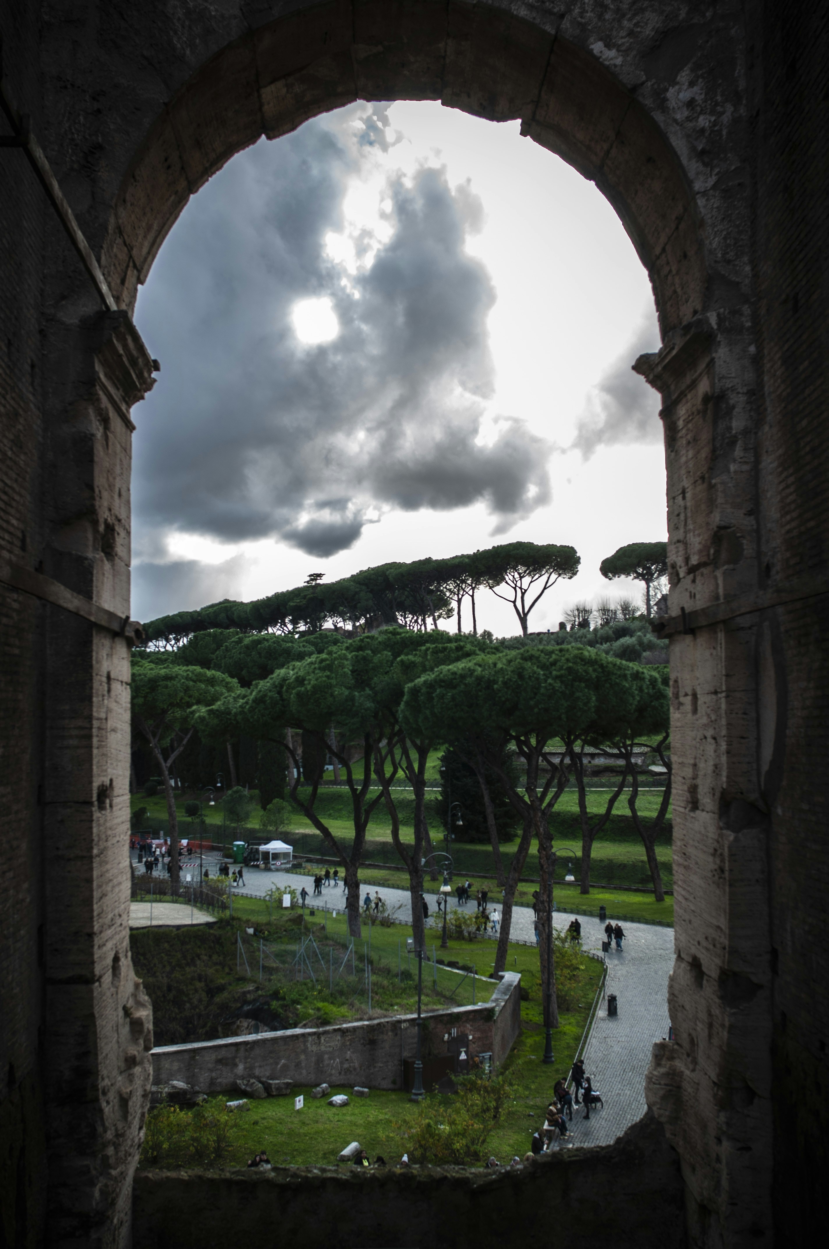 Through the Arch to the Green Horizon