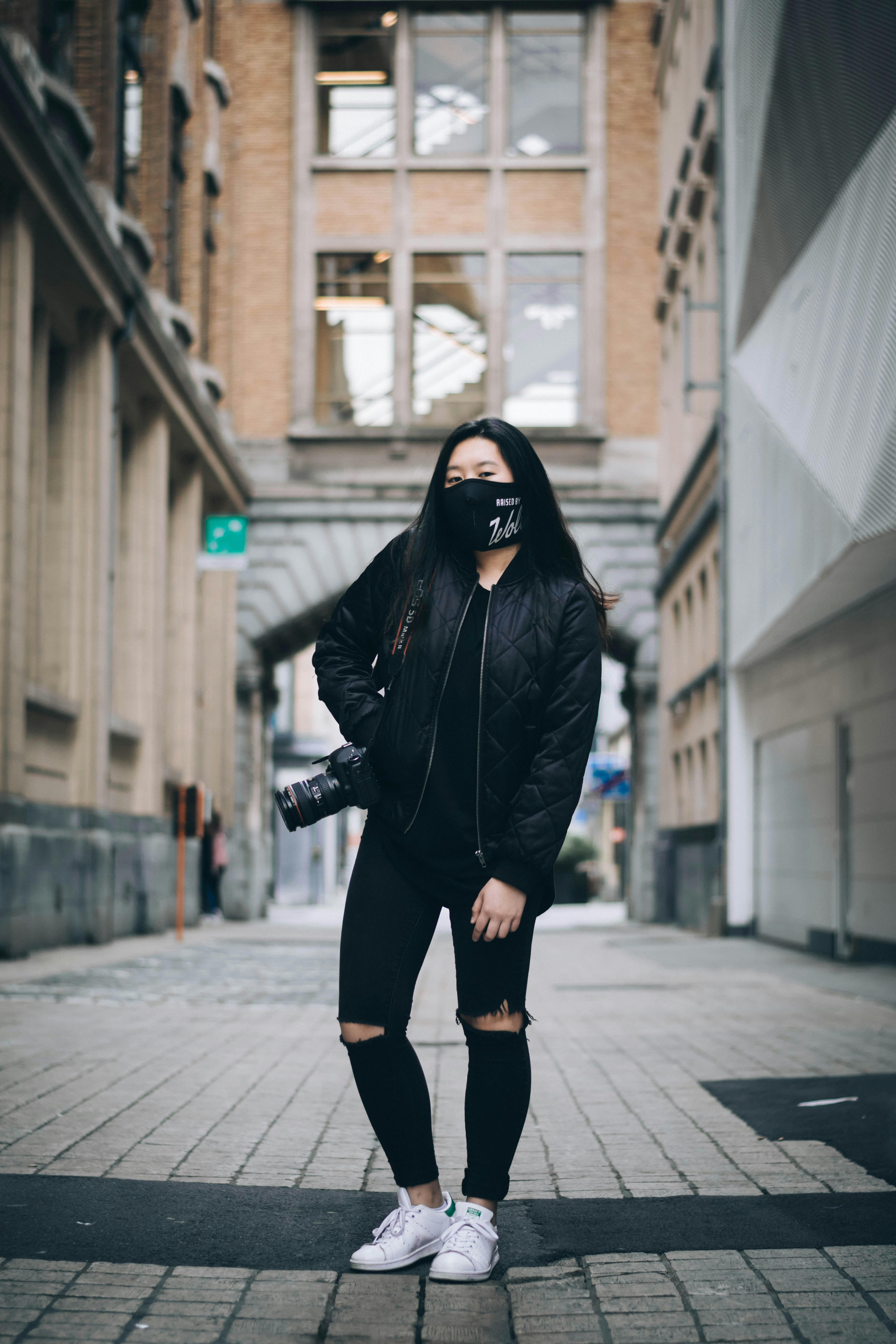 Street Portrait in an Urban Archway