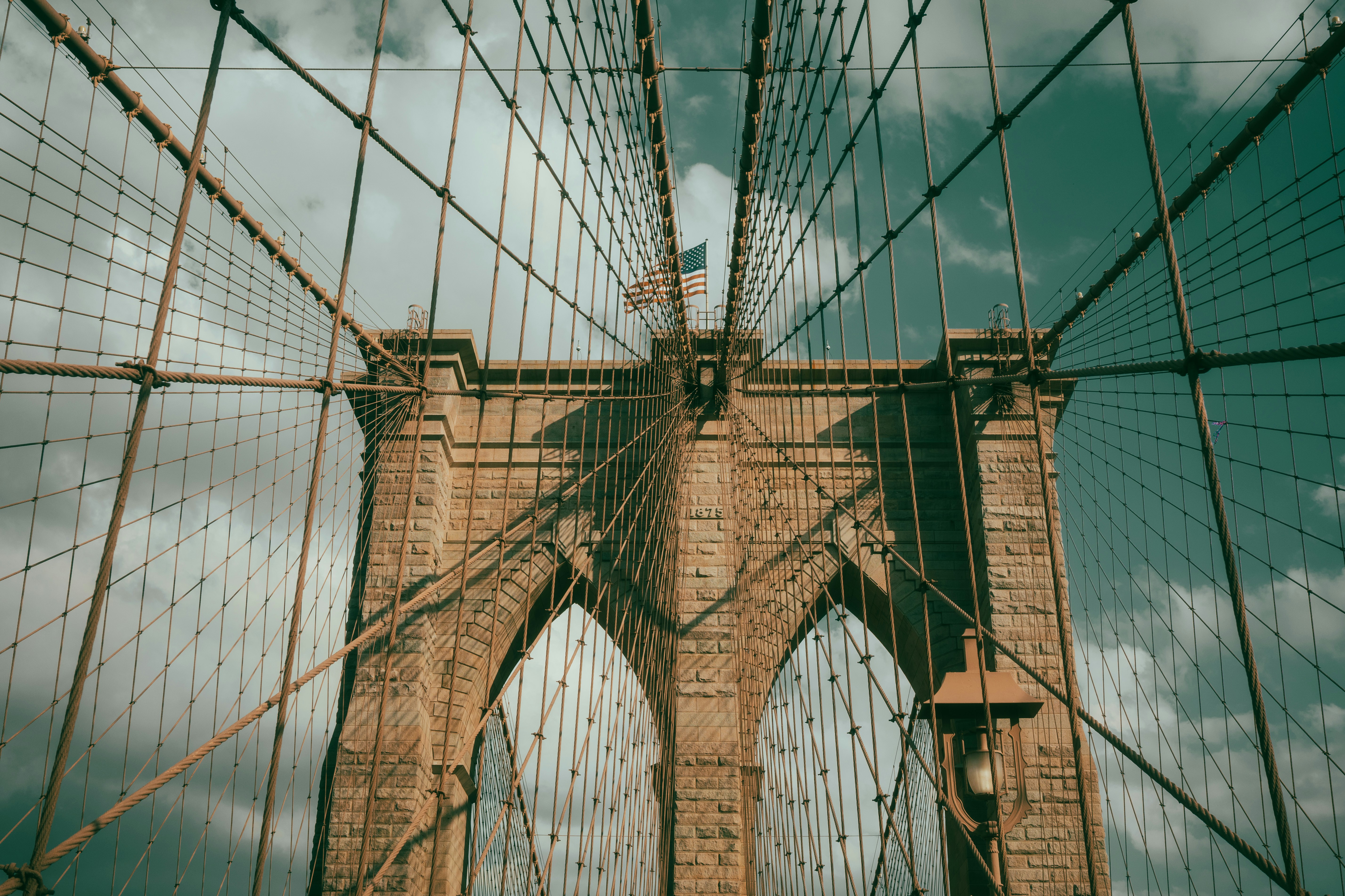 Bridge of Cables: A Looming Ascent into the Sky