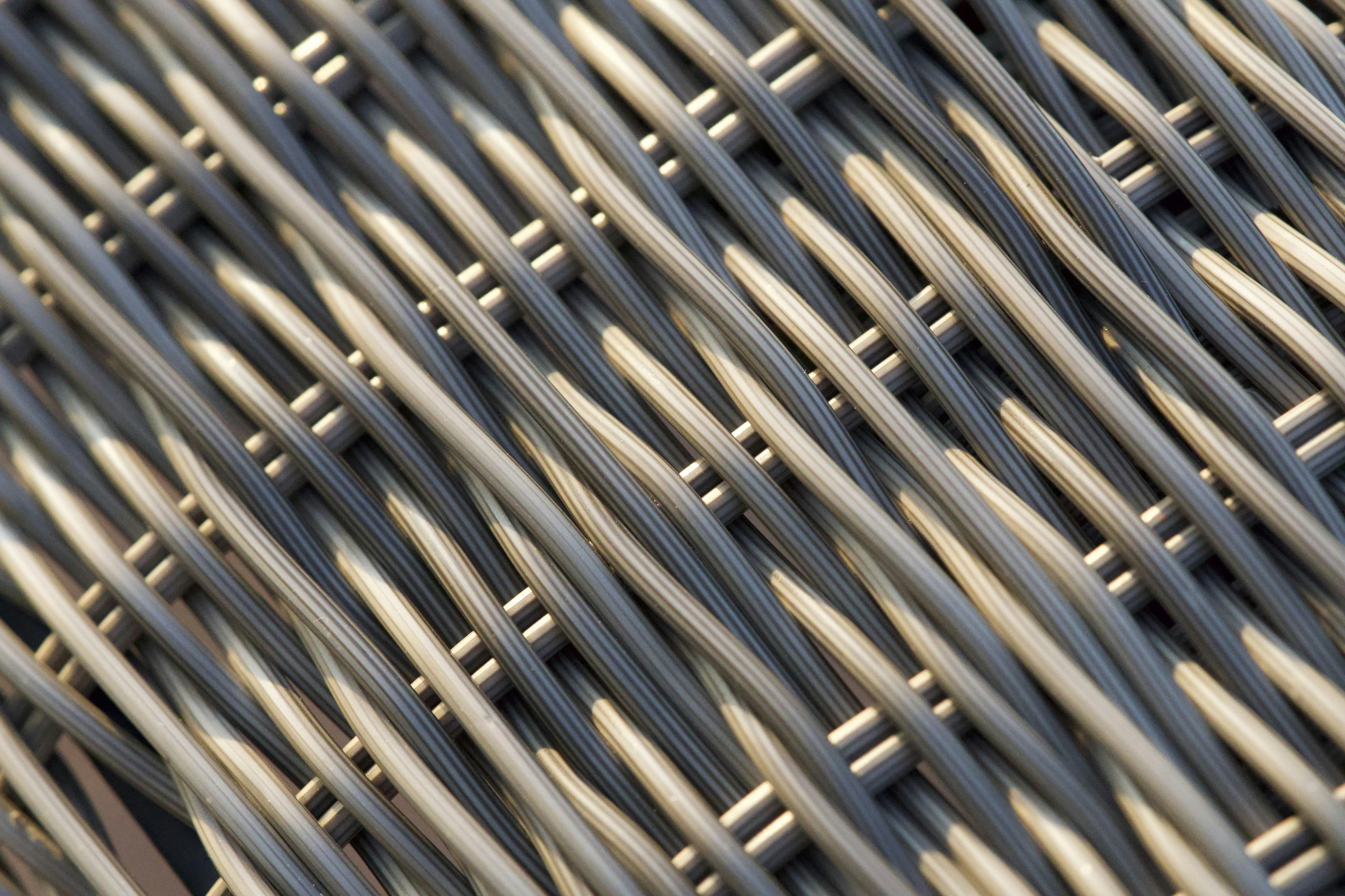 Tangled Strands: A Close-Up of Weaving Shadows and Light