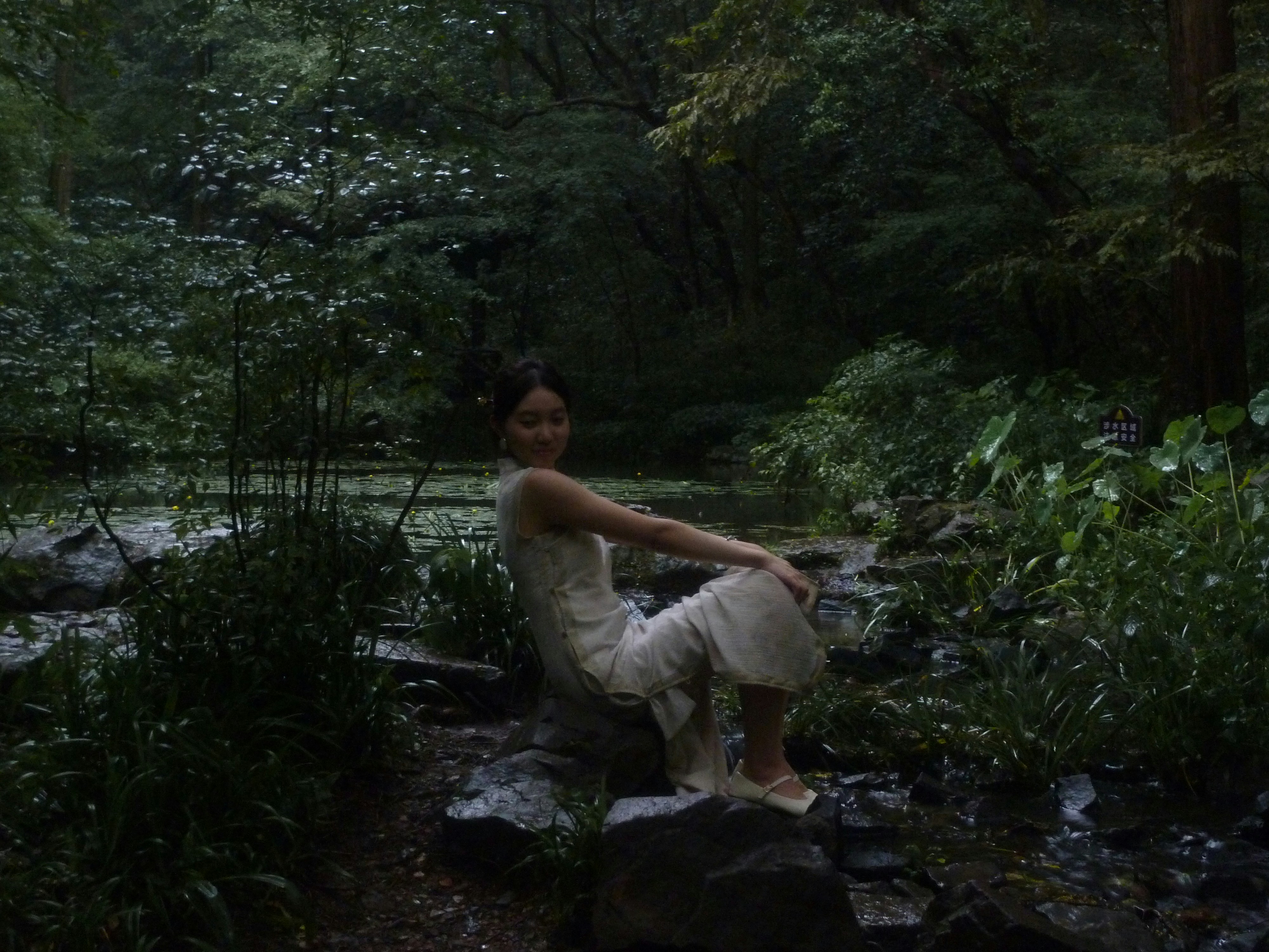 Quiet Portrait by the Riverbank