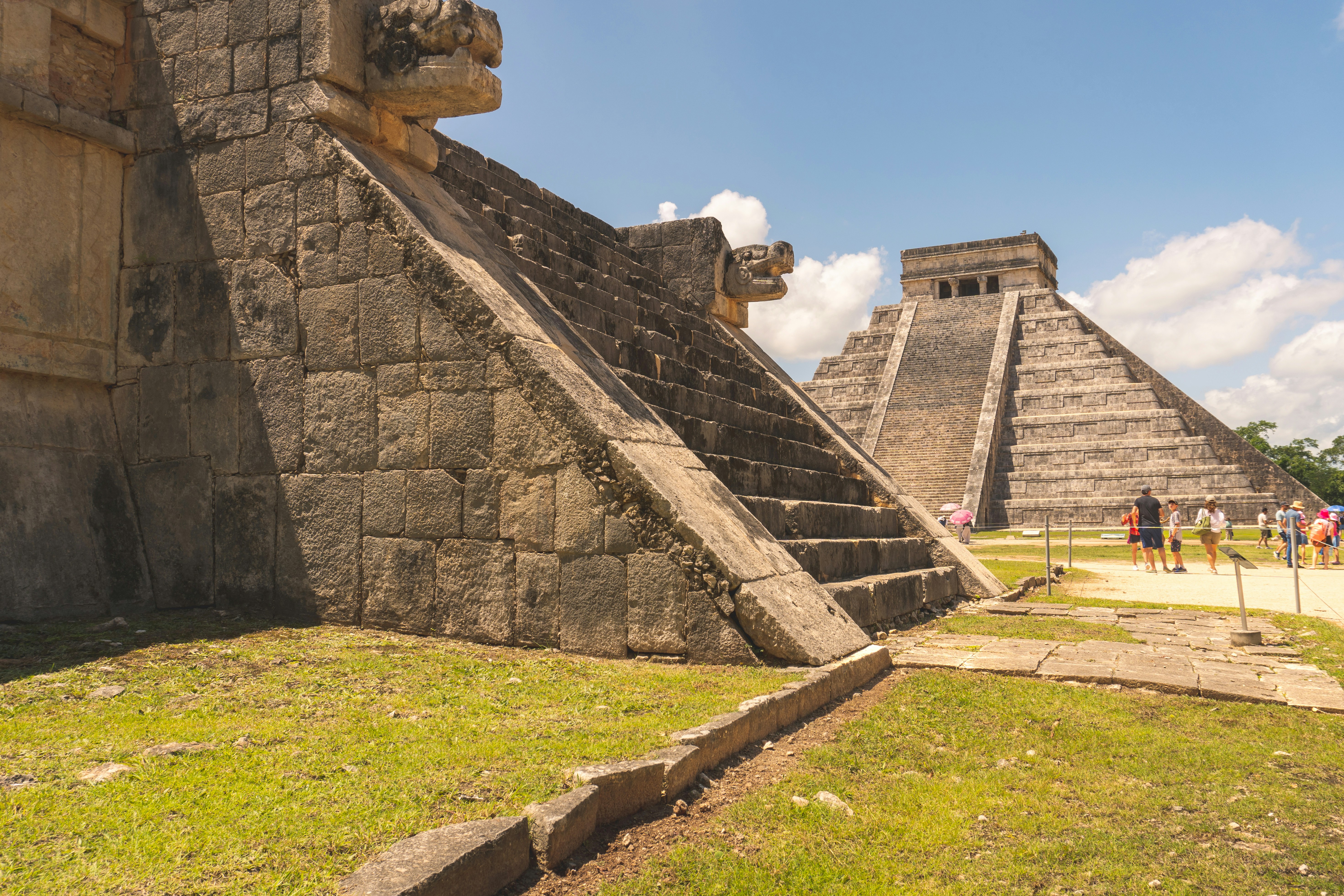 Staircase of Time: Ancient Steps Lead to a Skyward Temple