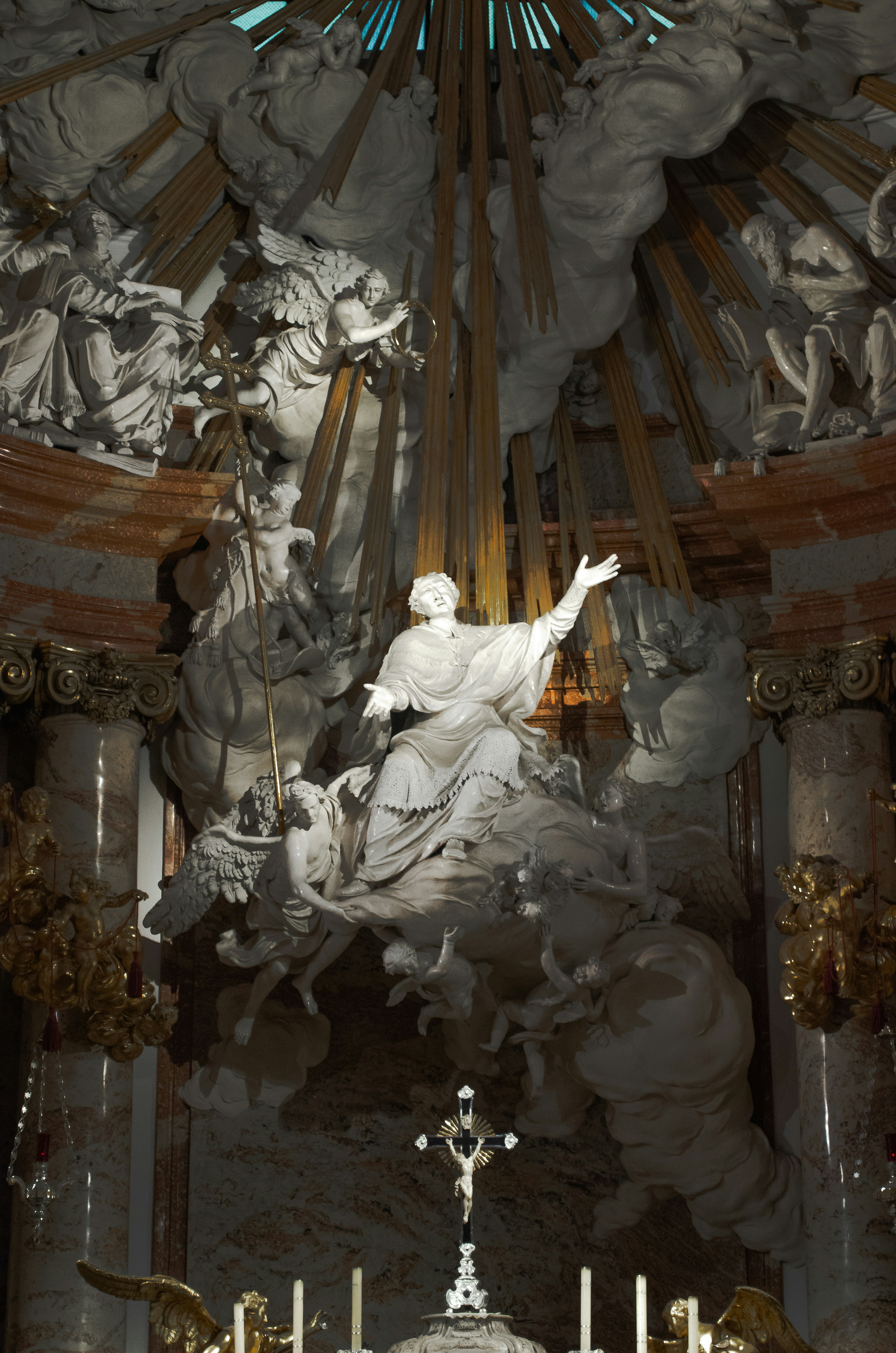 Ascension of Light Over Marble Zeal