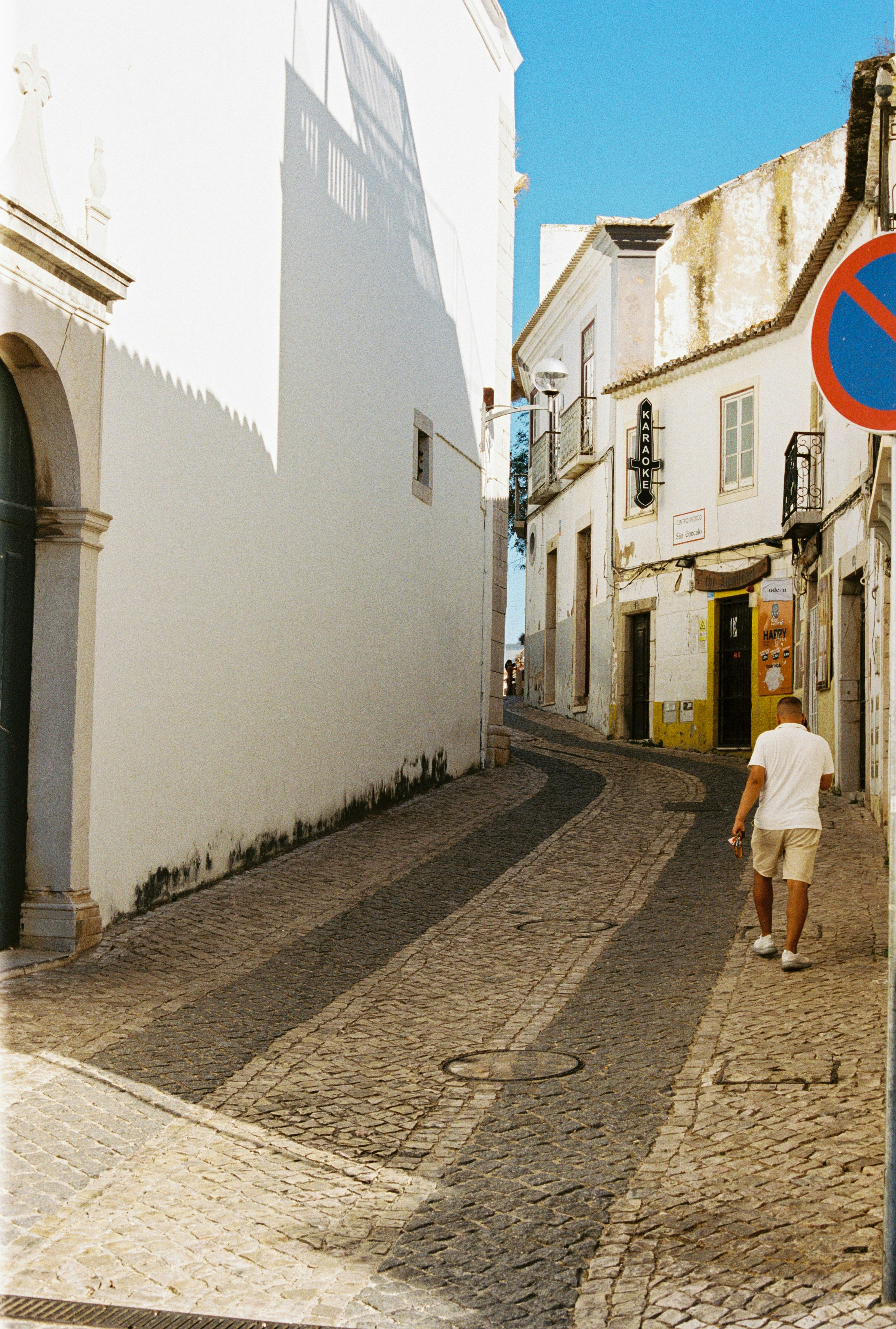 Cobbled Lane of Quiet Curves