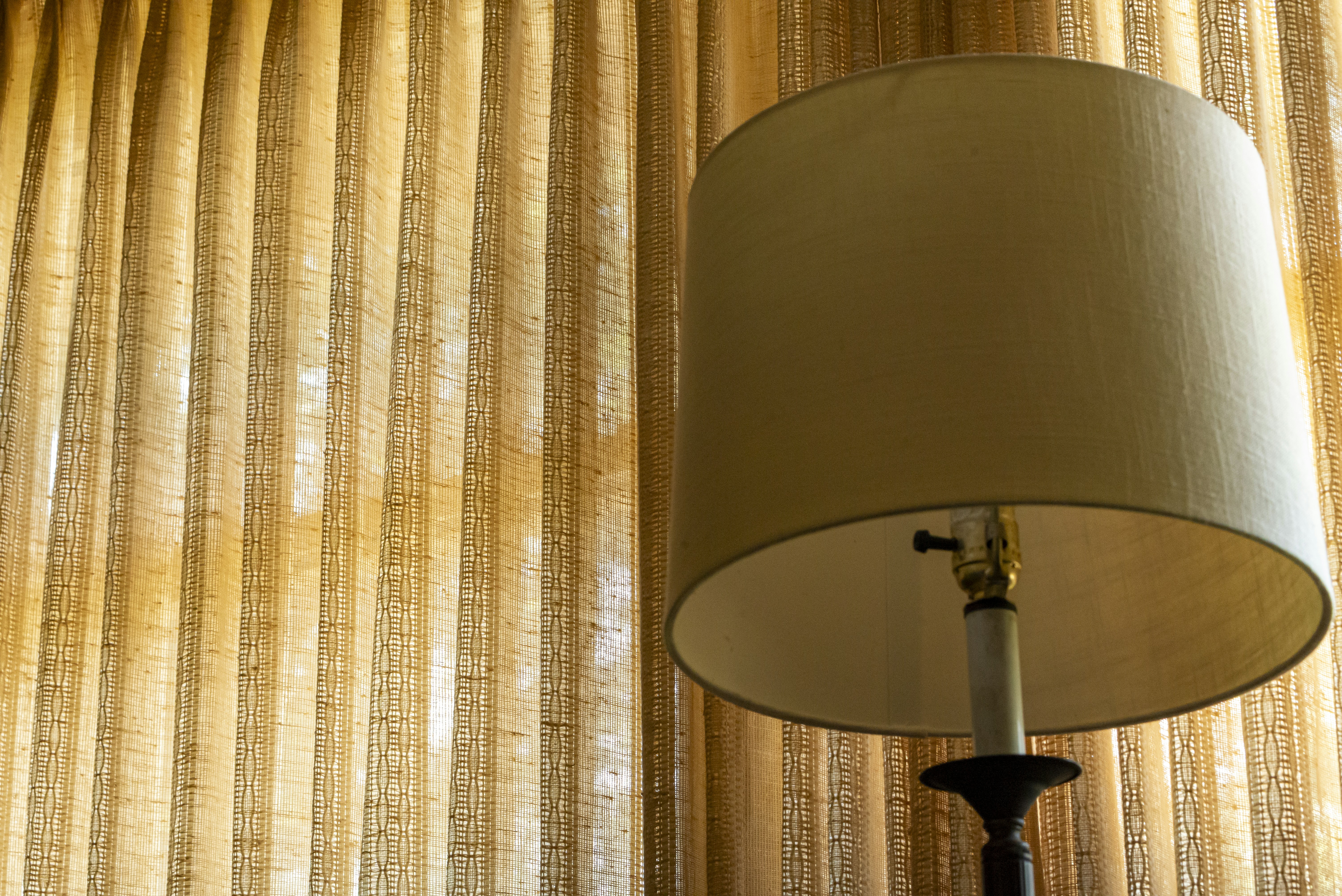 Warm Glow in a Linen Room