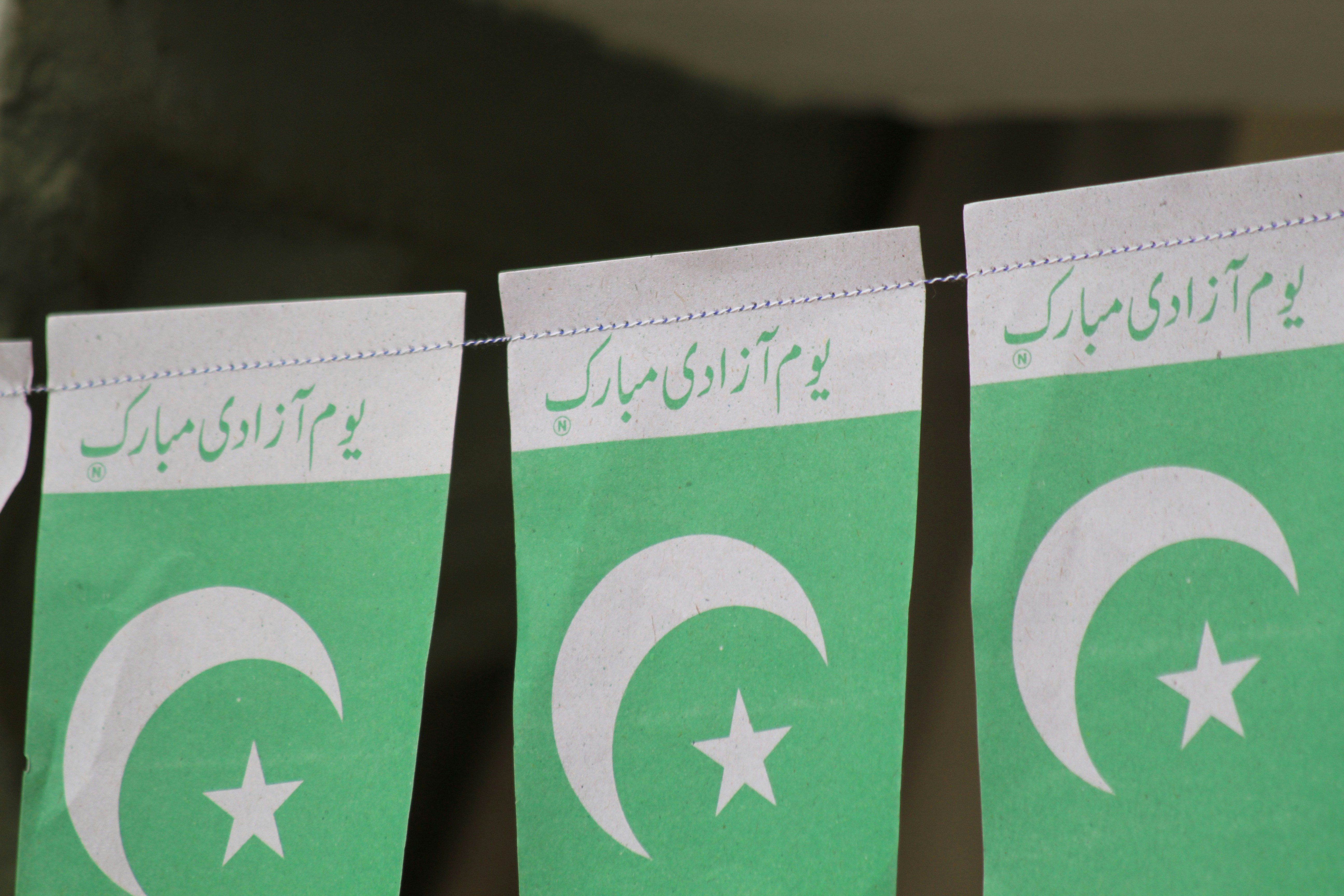 Green Pennants with Crescent and Star: A Banner of Freedom