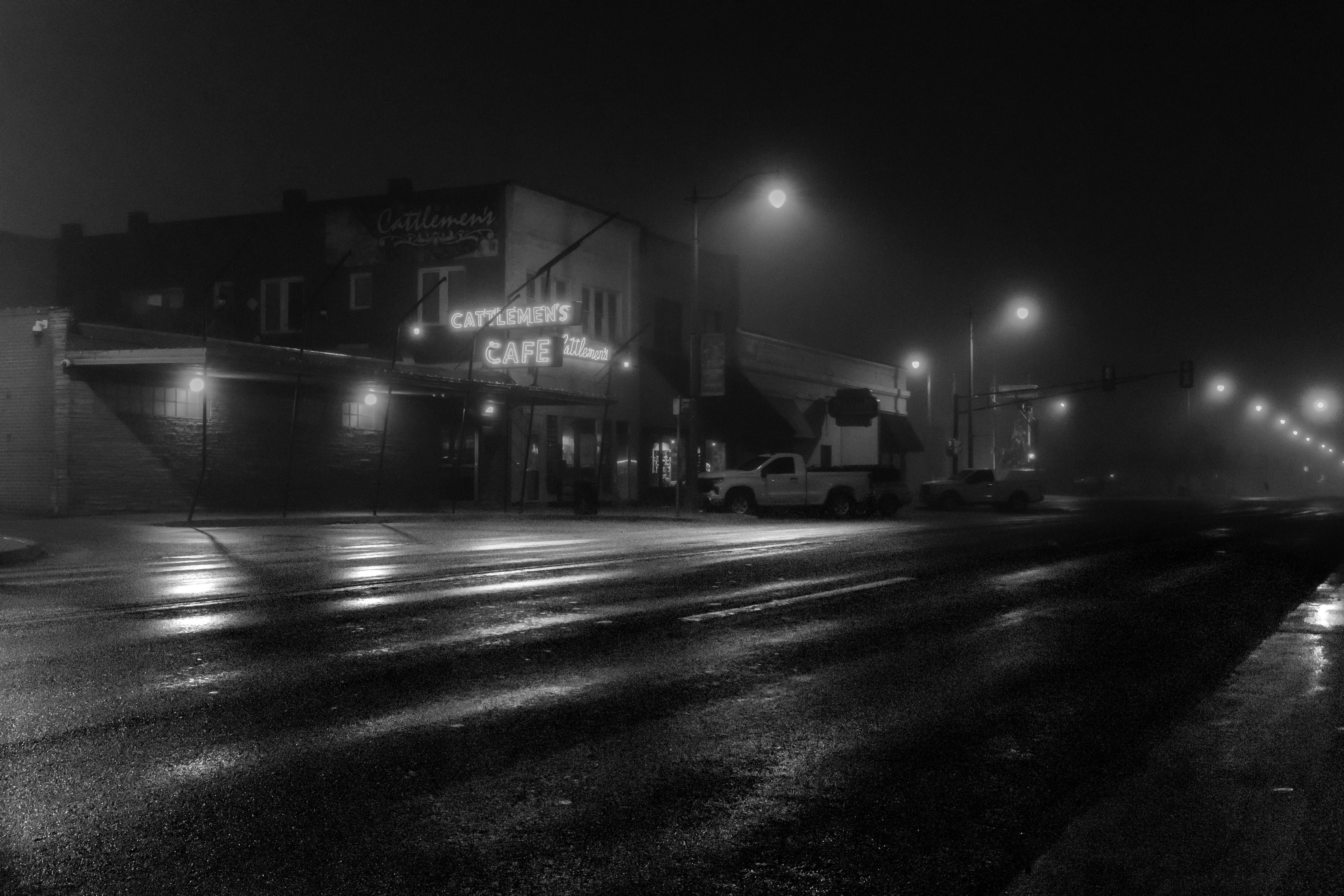 Midnight Neon on Wet Asphalt