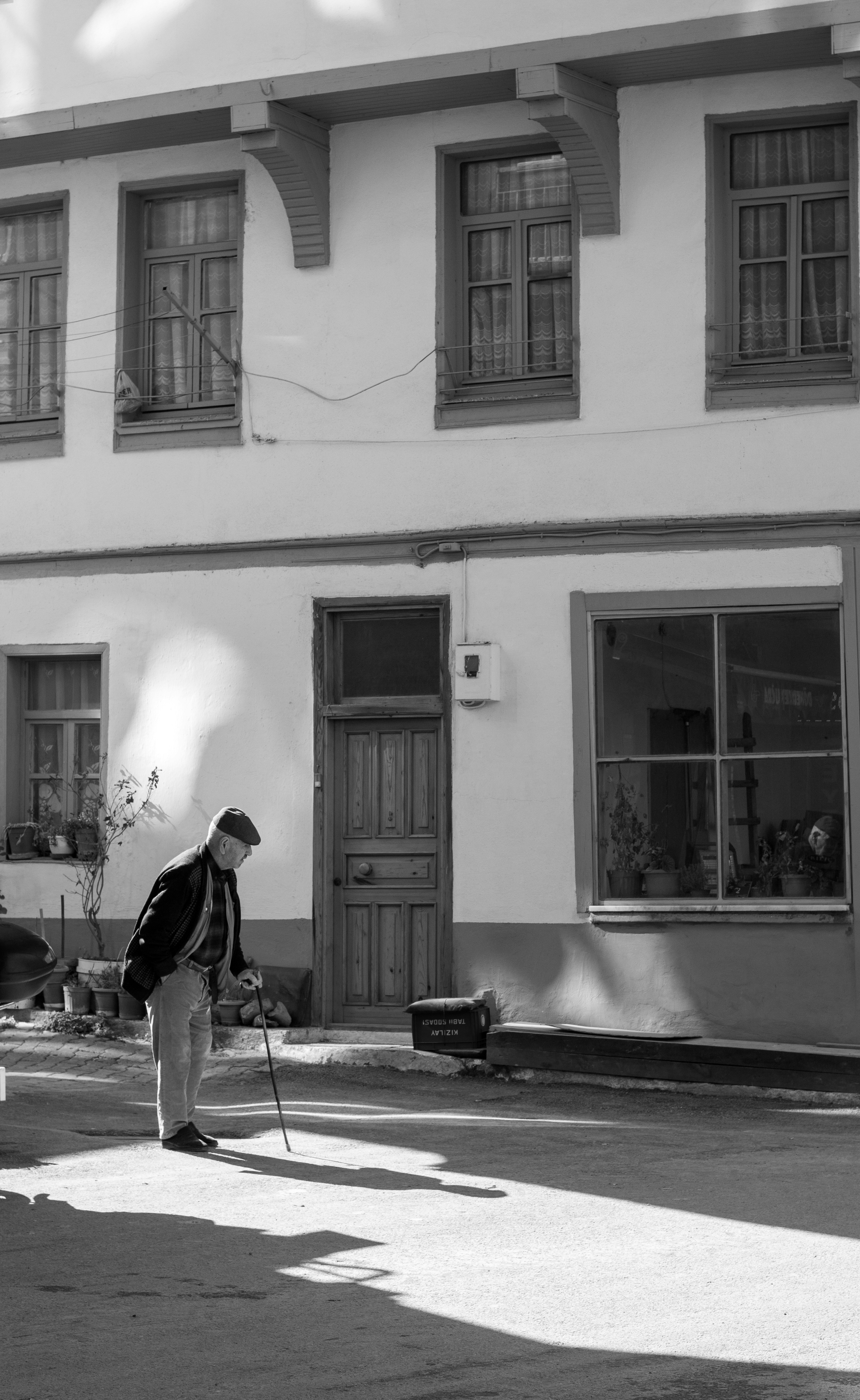 Passing Time in a Quiet Street