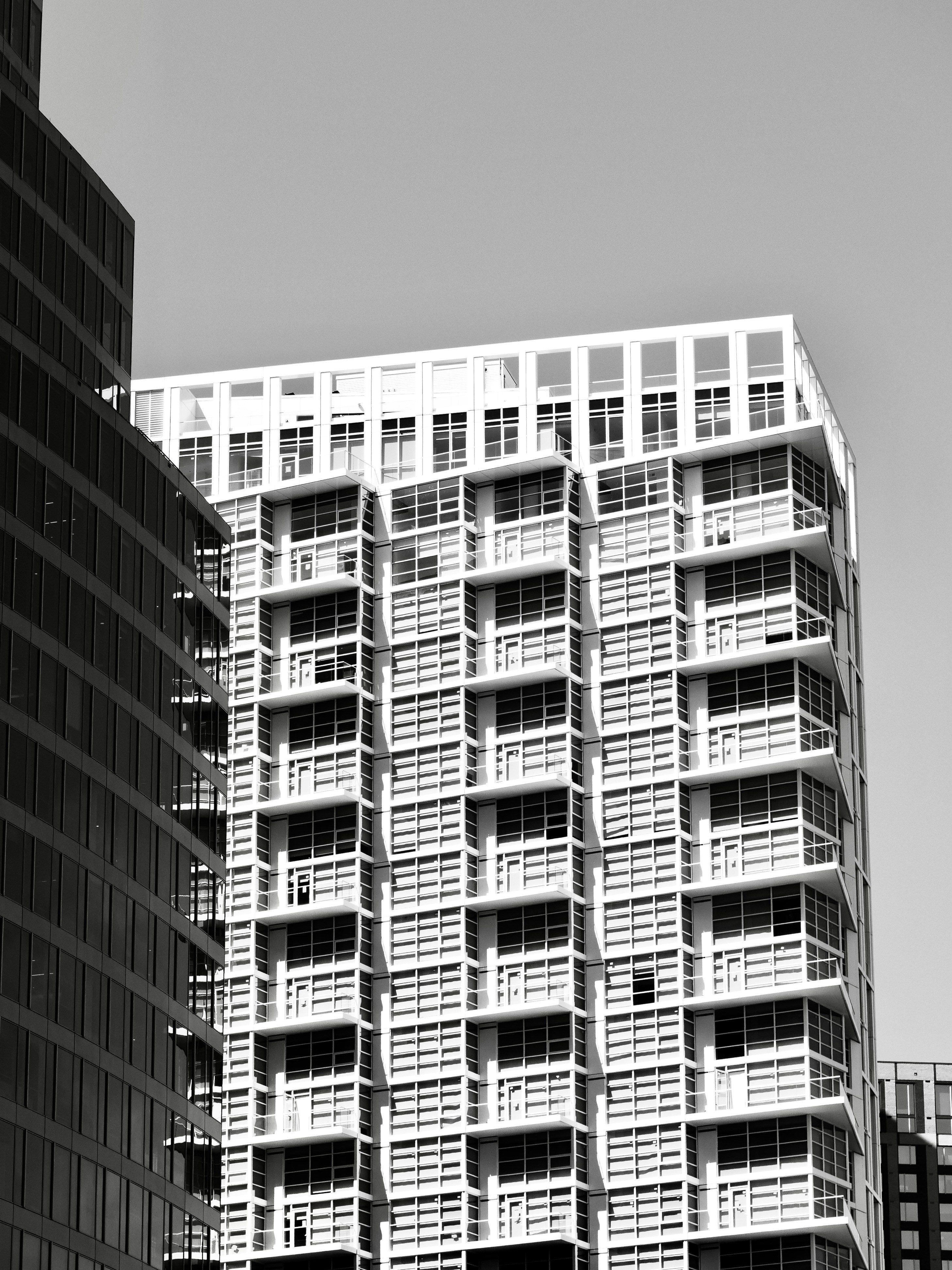 Urban Facade Geometry: Grid of Shadows and Light