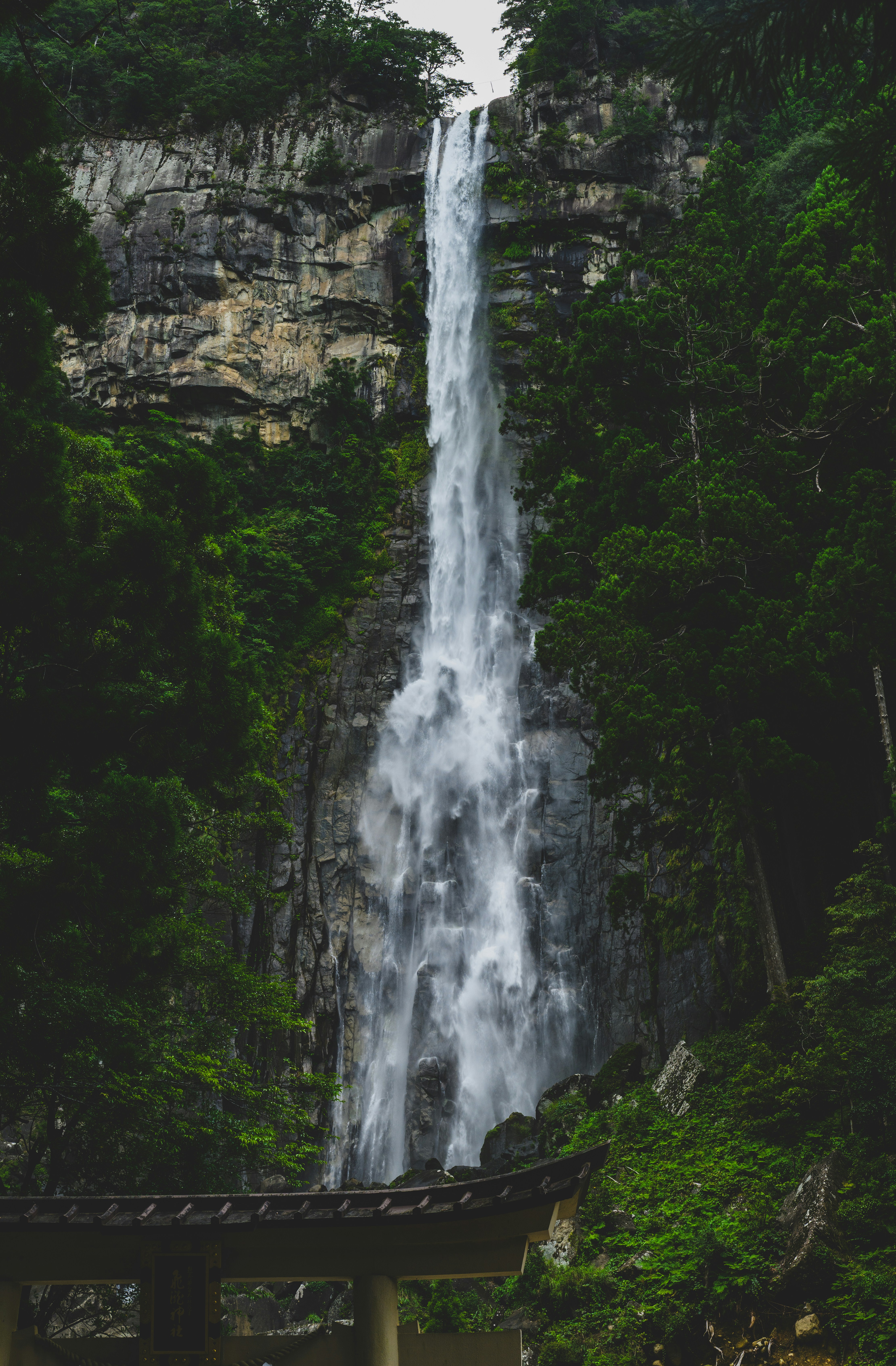 Singleton of Skyfall: A Carved Cascade Before the Gate