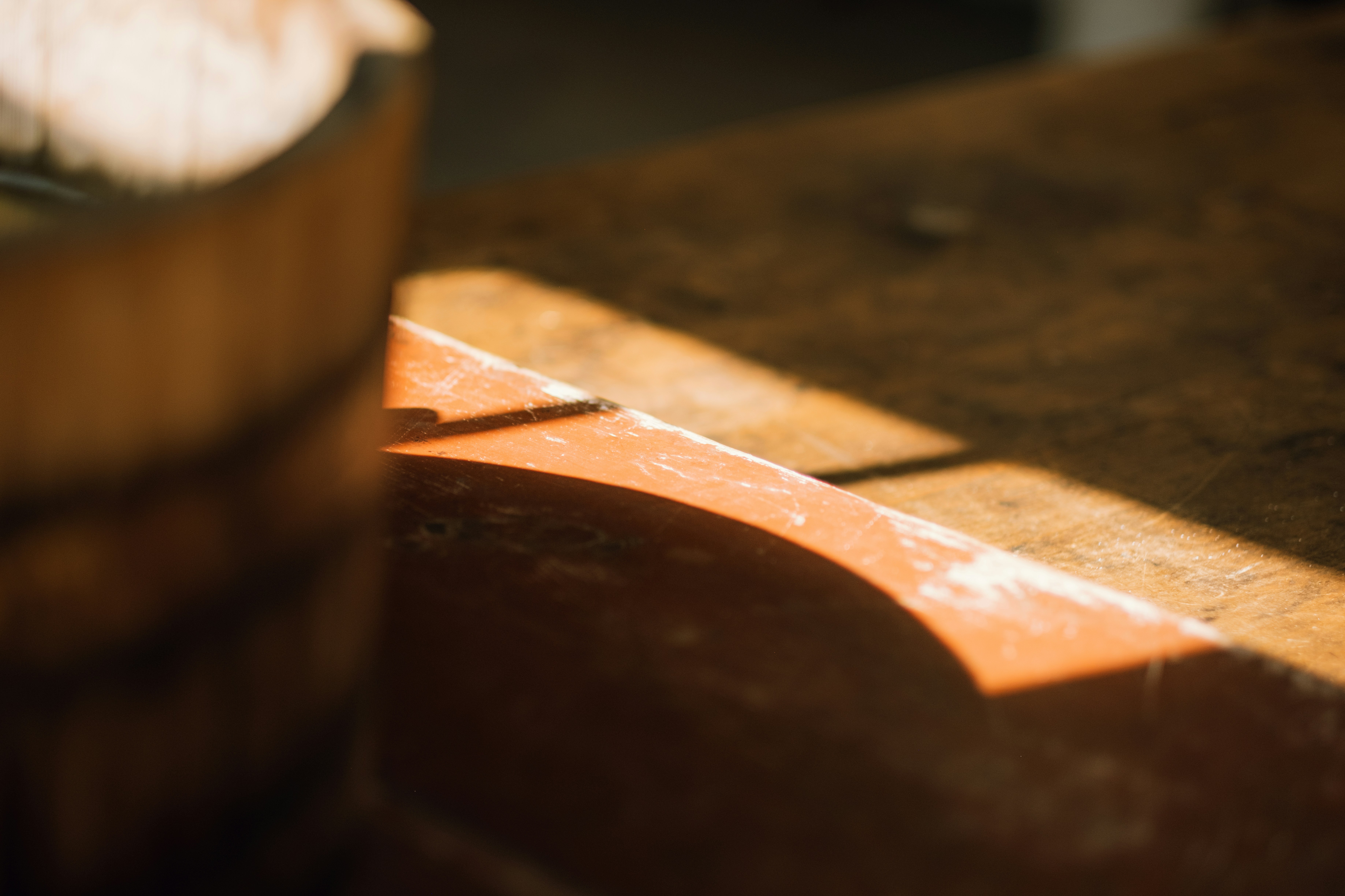 Sunlit Edge: A Craft of Wood and Clay