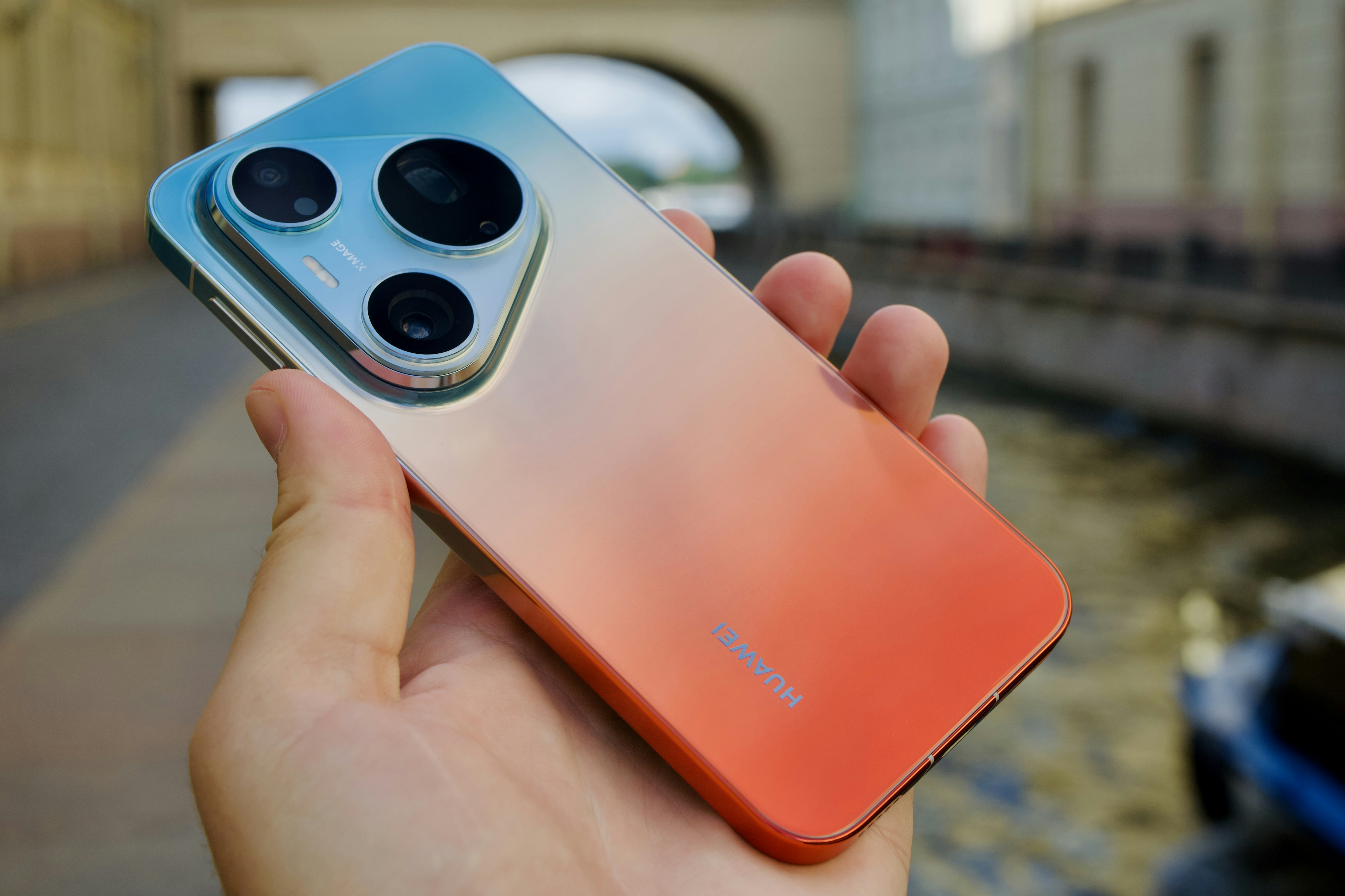 Gradient Glow: A Handful of Colorful Tech