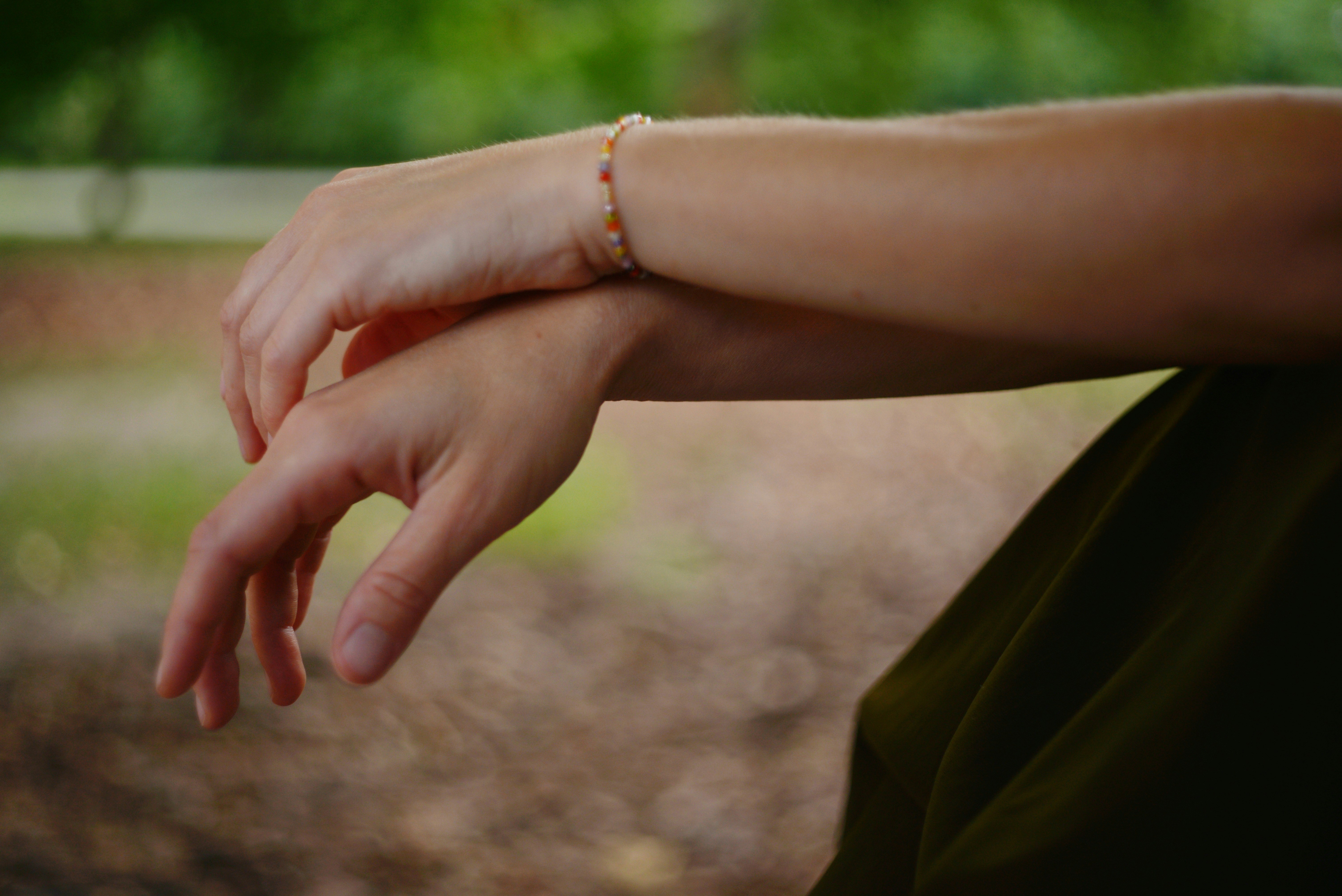Soft Gesture: A Quiet Moment of Hands and Wrist