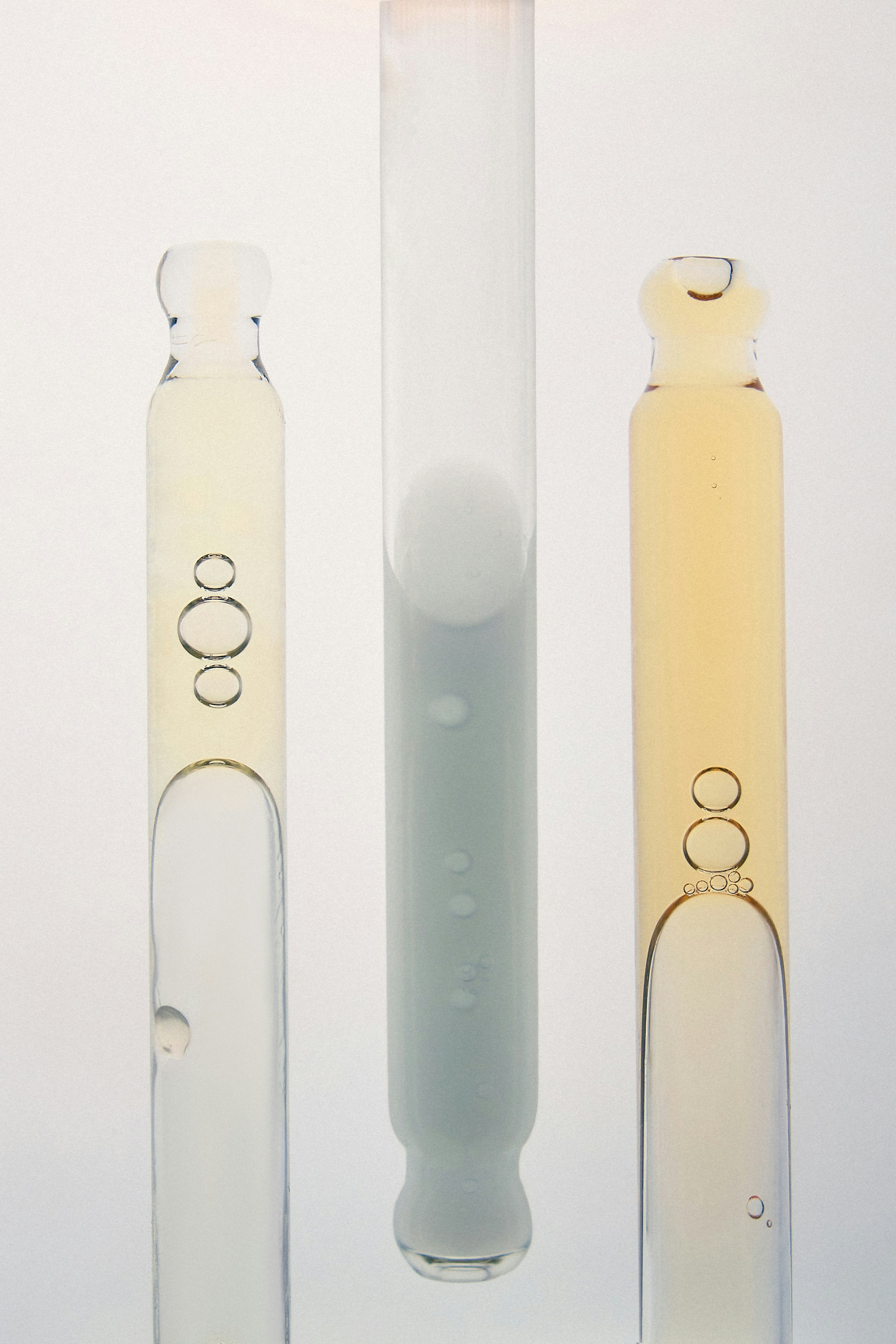 Liquid Trilogy: A Delicate Balance in Glass