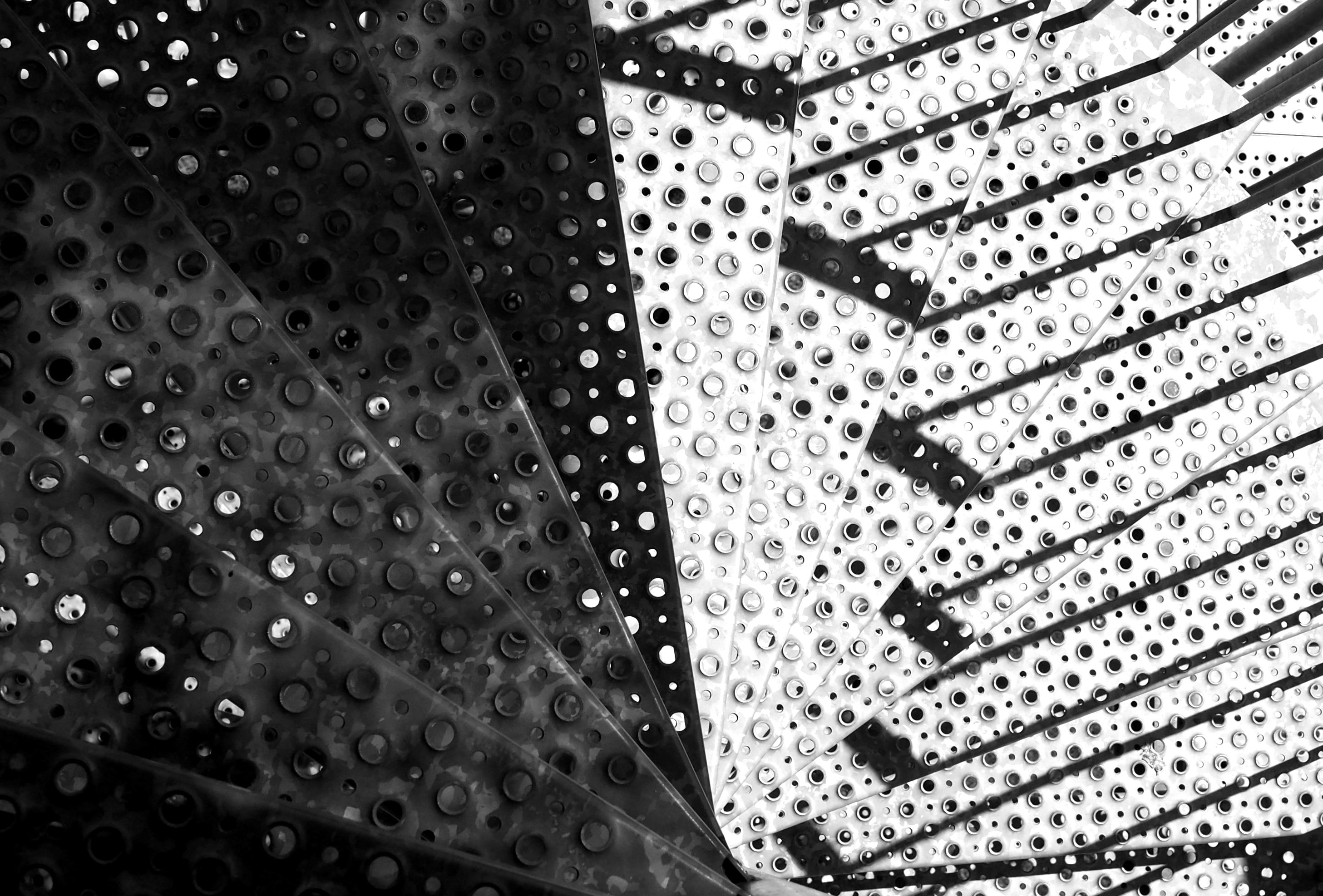 Raindrop Mosaic on Card Decks: A Textural Shuffle in Black and White