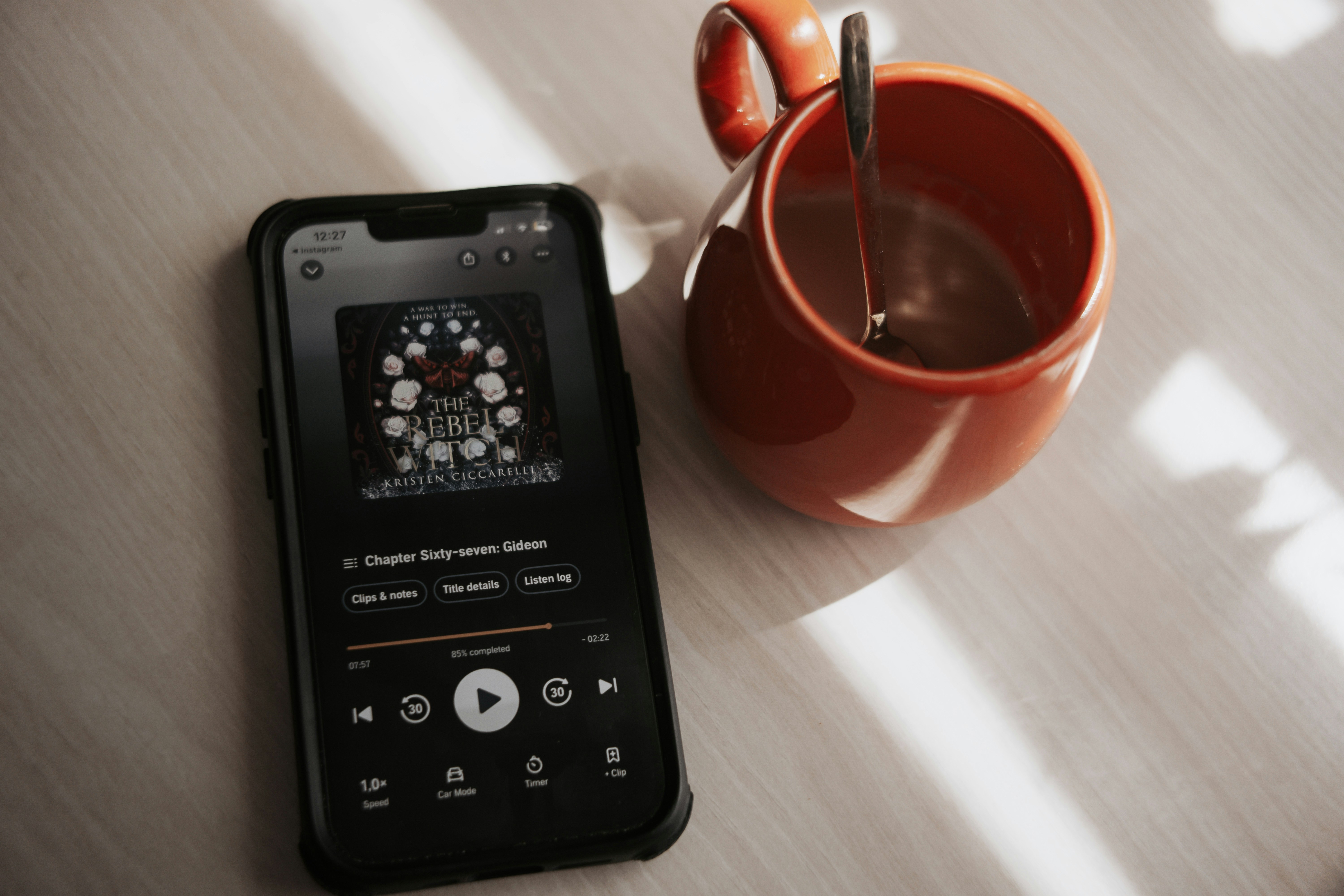 Silent Morning: Coffee, Screen, and Soft Light
