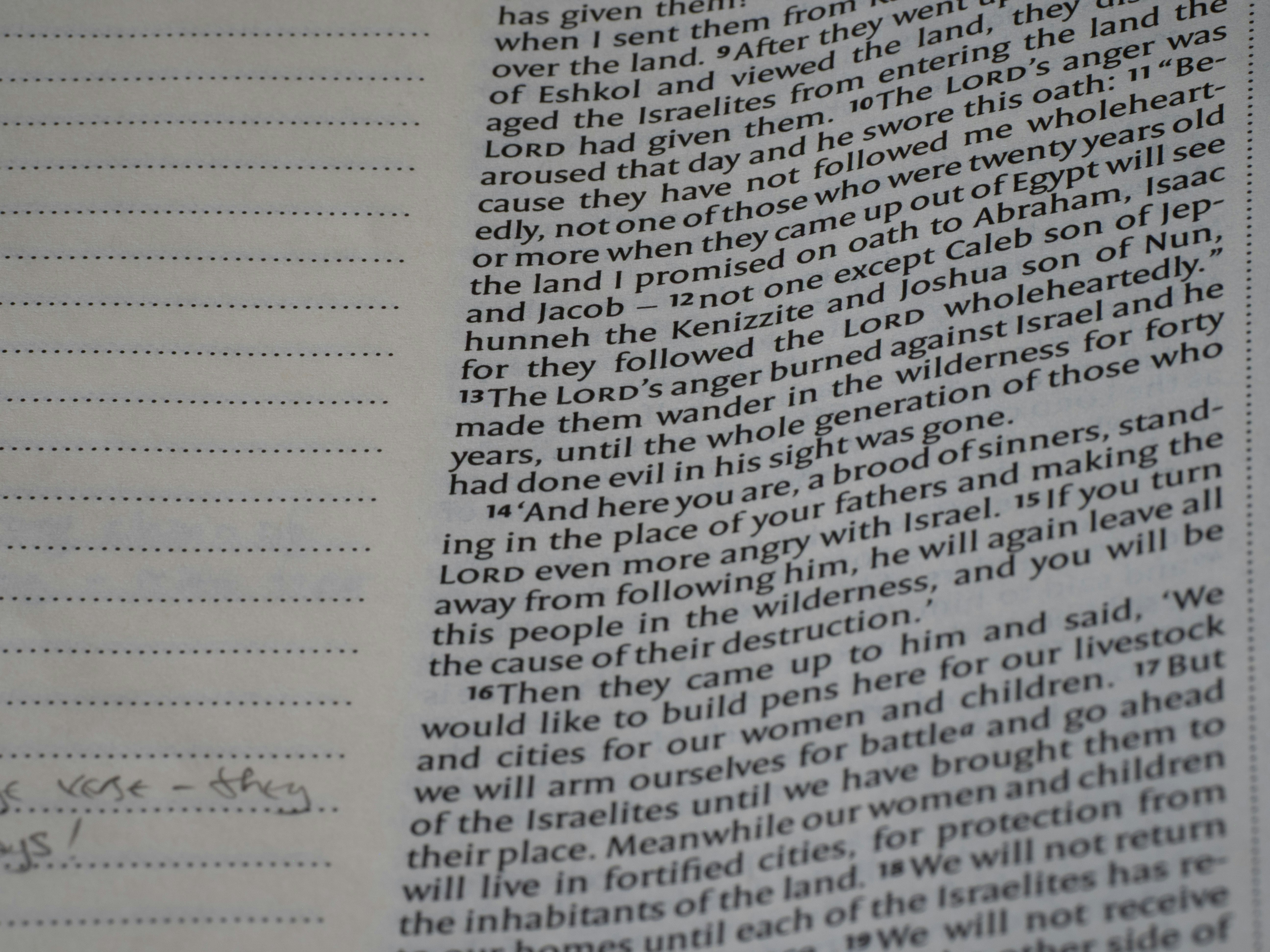 Close-up of printed text on a lined notebook page with marginal scribbles and a vignette of text. A portion of the page shows dense, small serif type arranged in narrow columns, suggesting a scanned or photographed book page or manuscript.