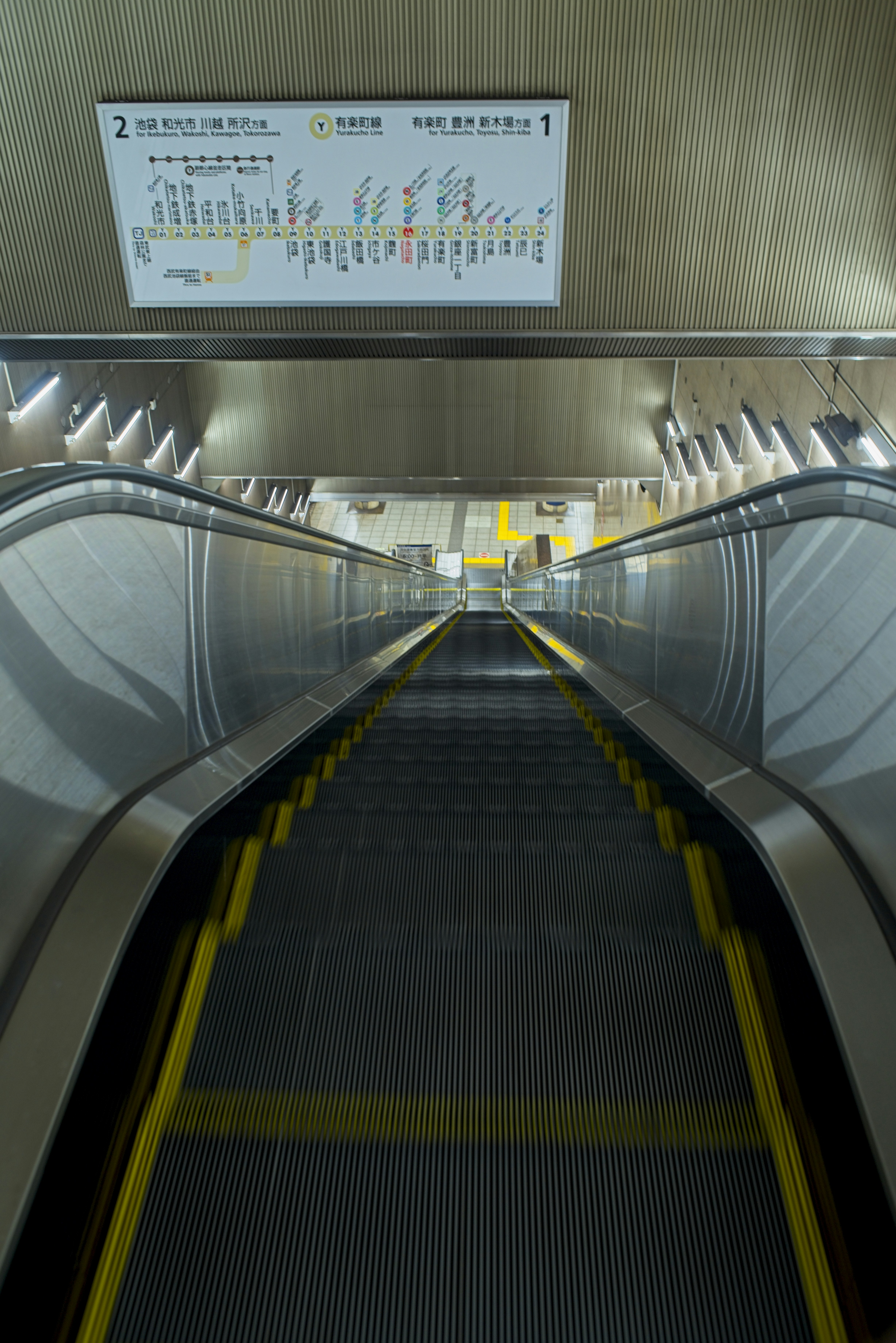 Descending into Structure: An Upward View of a Dual Escalator