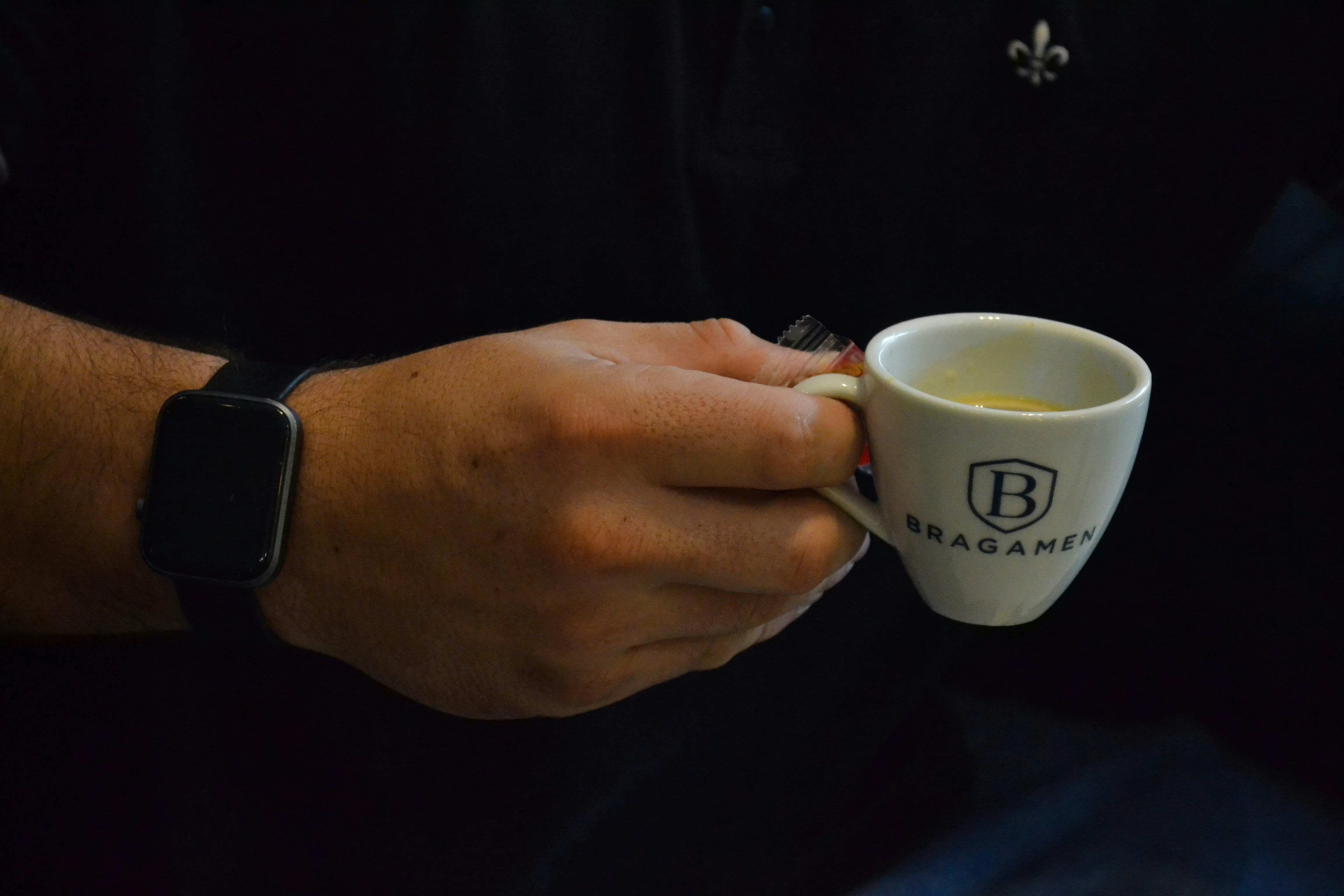 Steam Portrait: The Quiet Moment with a Cup of Espresso