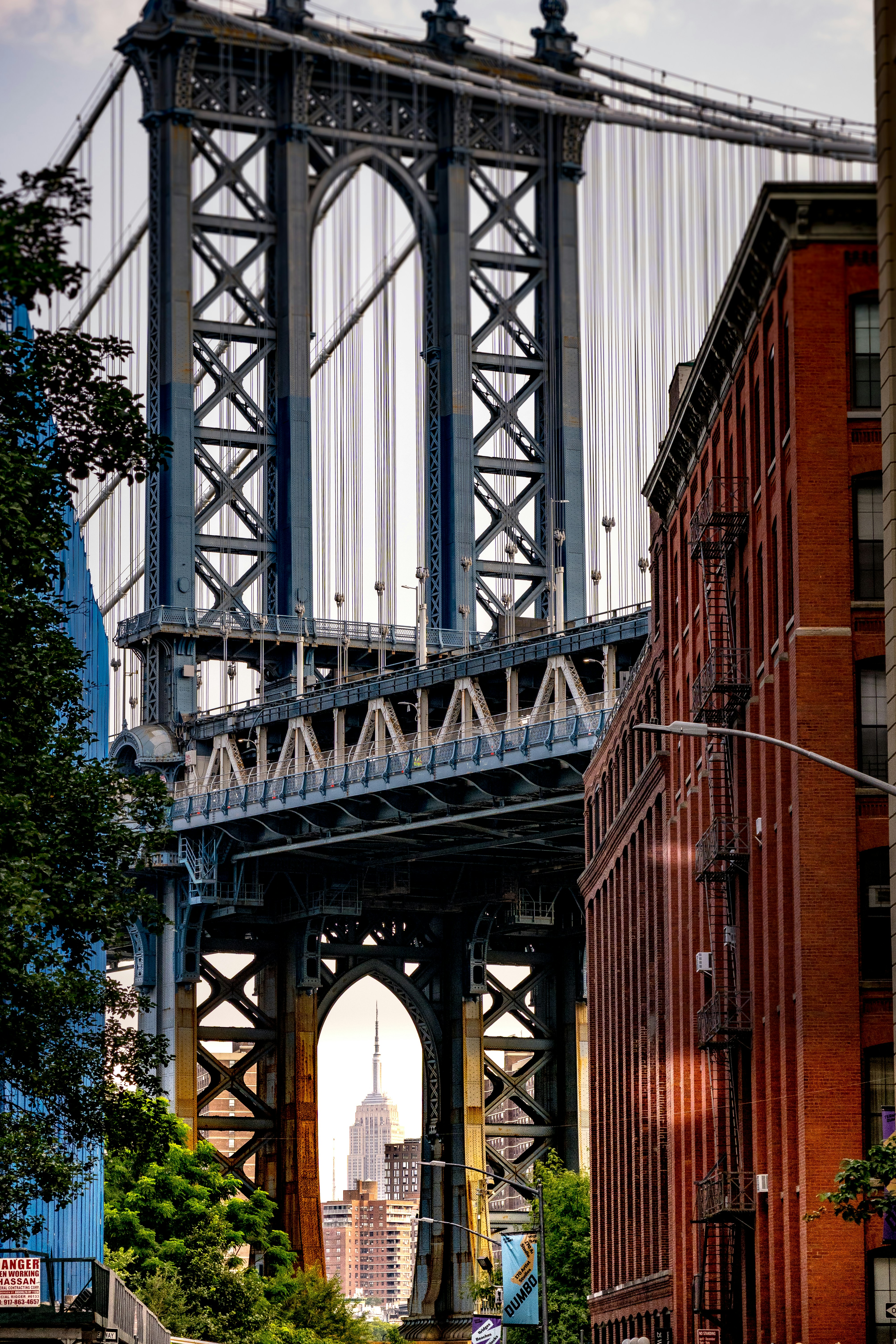 Through the Arch: A Bridge Framing the Empire