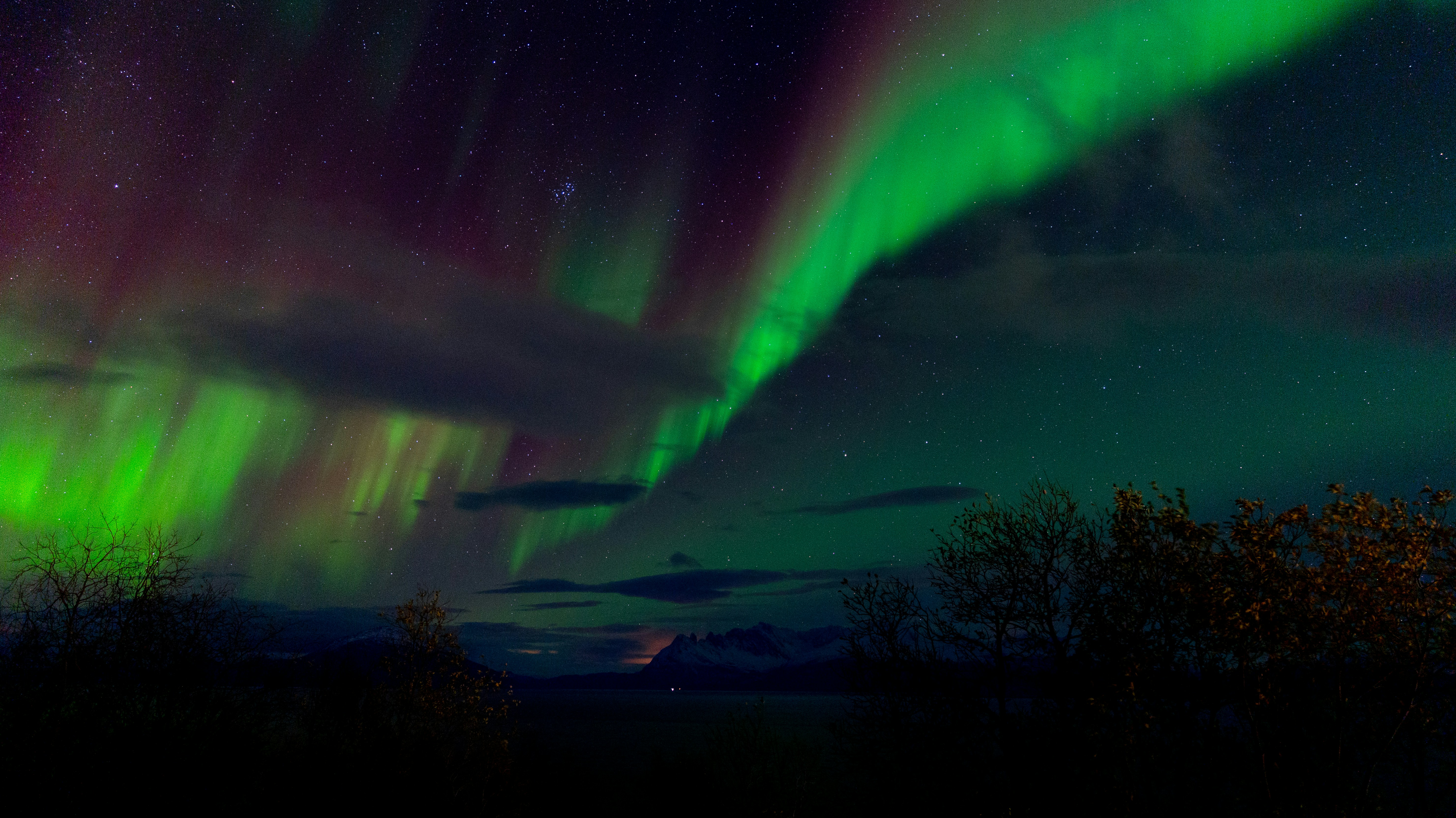 Emerald Veil Over a Quiet Horizon