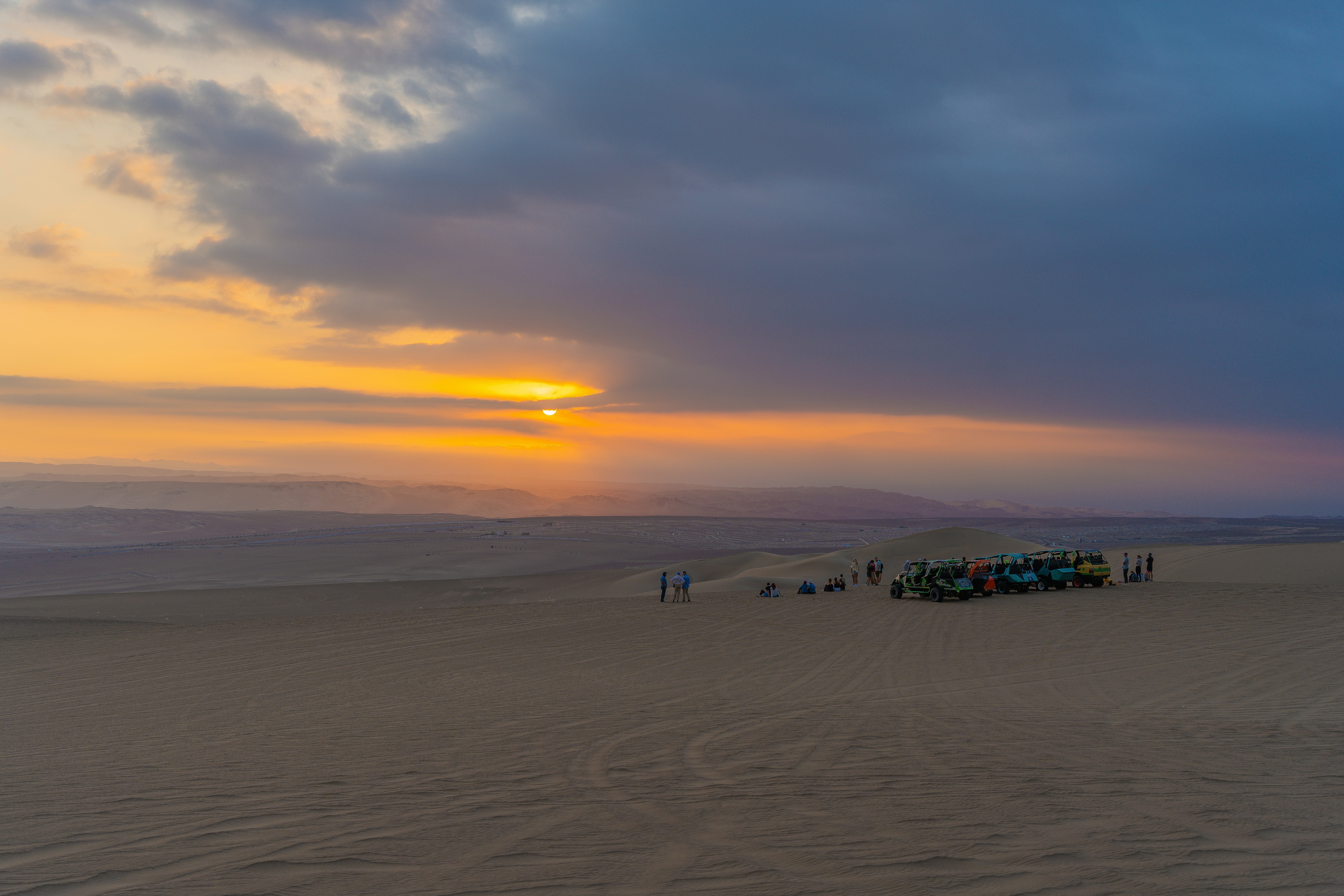 Sunset Assembly on the Dune