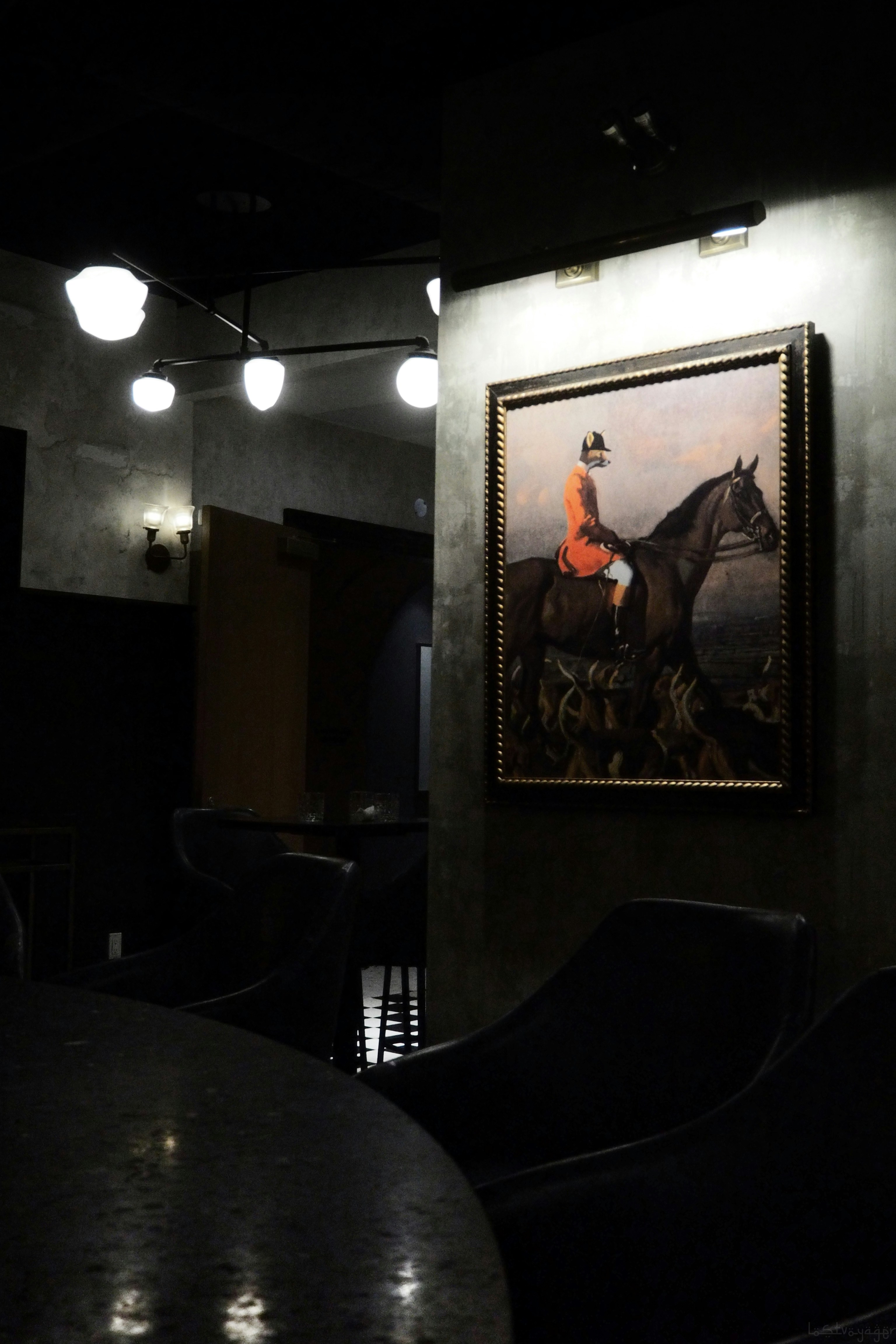 Portrait of Quiet Velvet: A Hall Portrait in Low Light
