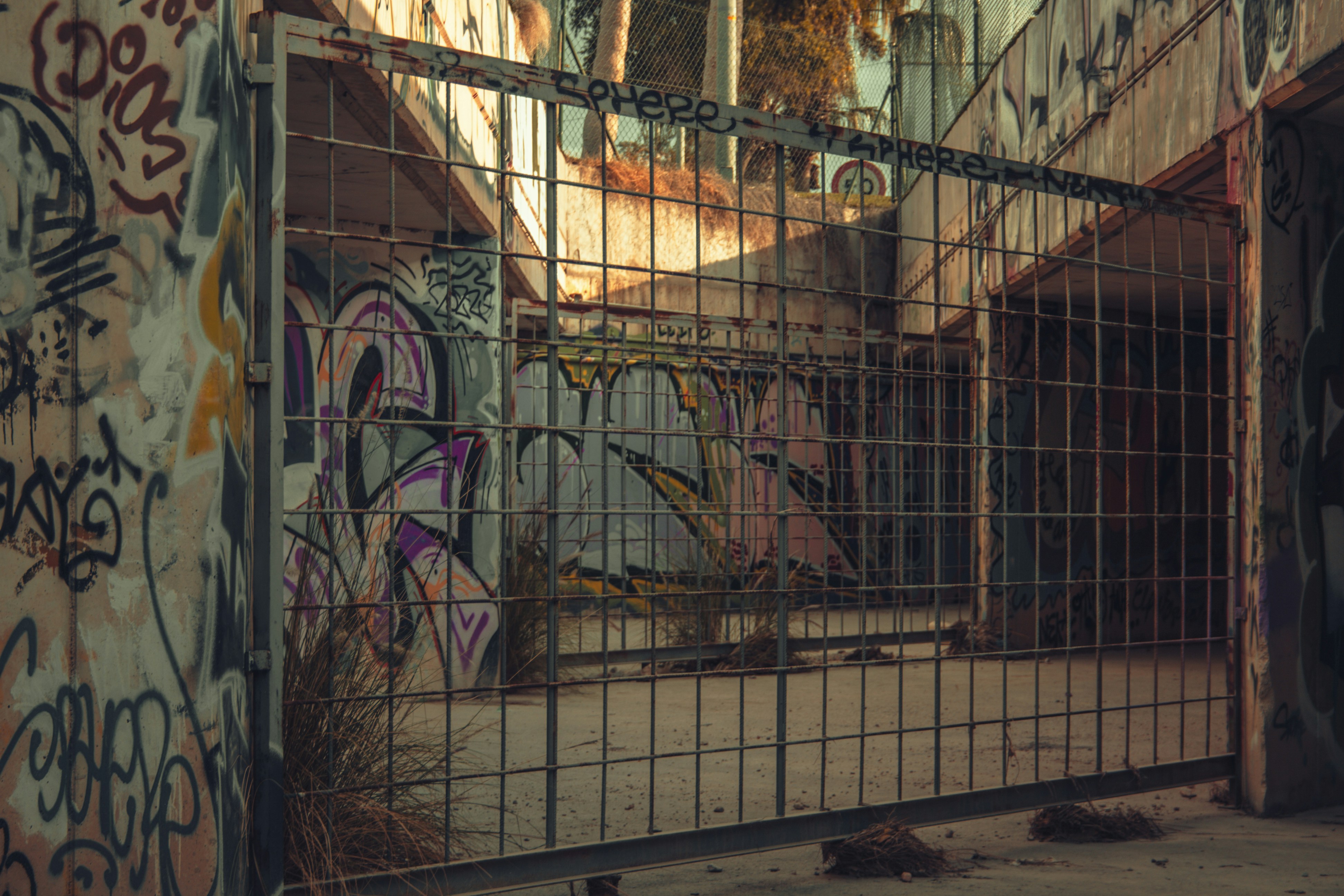 Graffiti Corridor: A Doorway into an Abandoned Scene