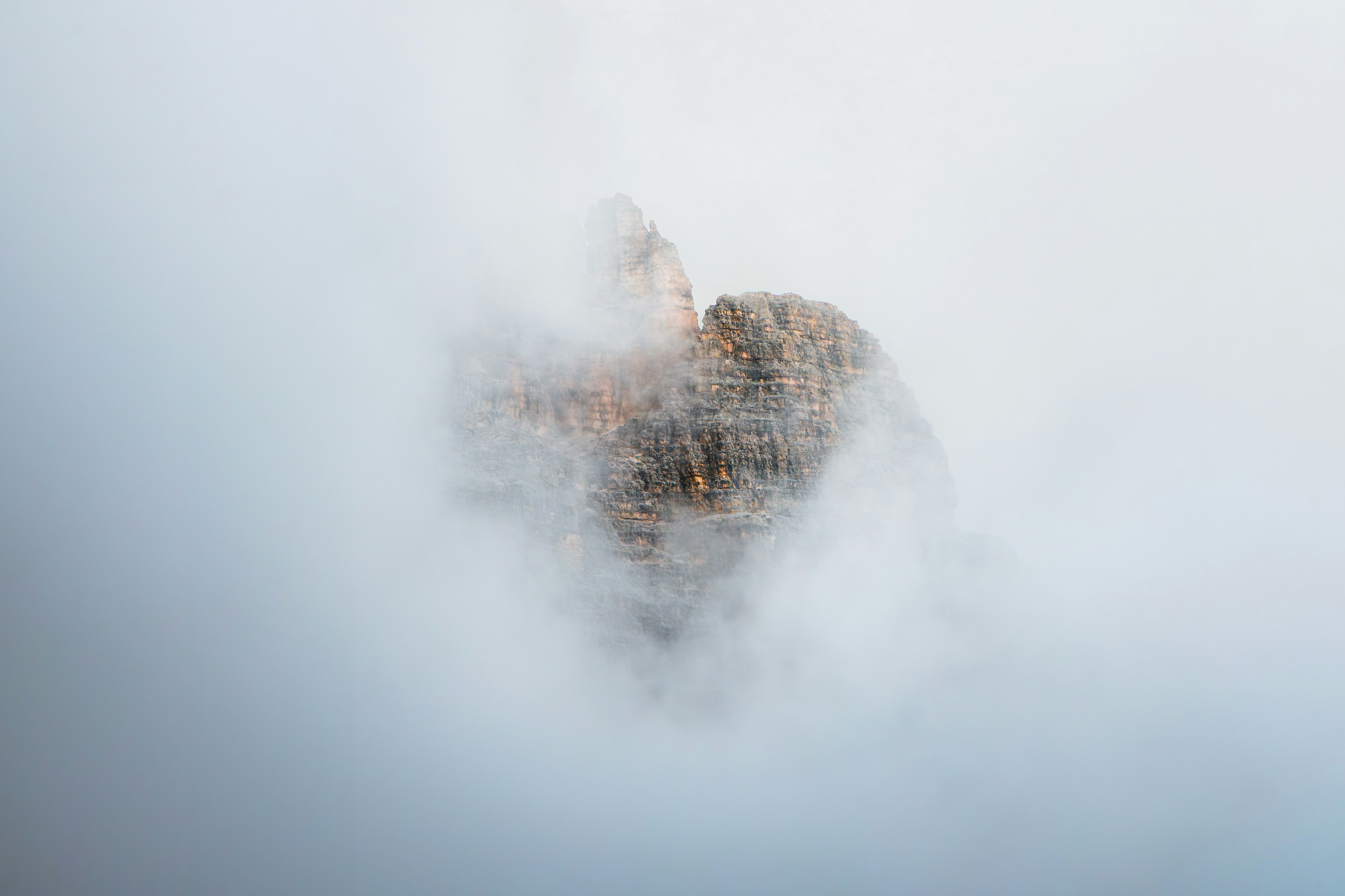 Peak Emerging from a Sea of Clouds
