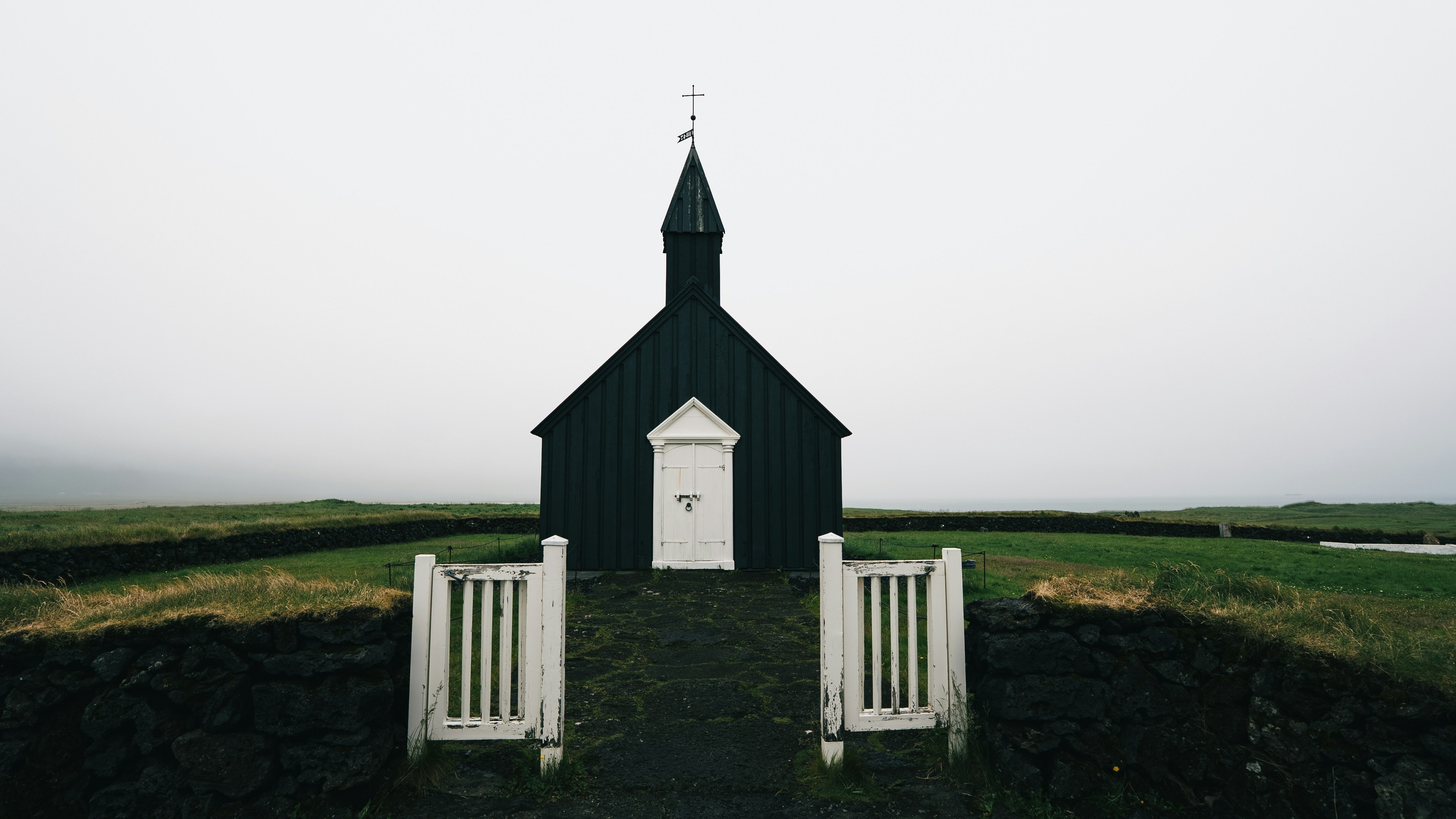 Midway Chapel Under Quiet Skies