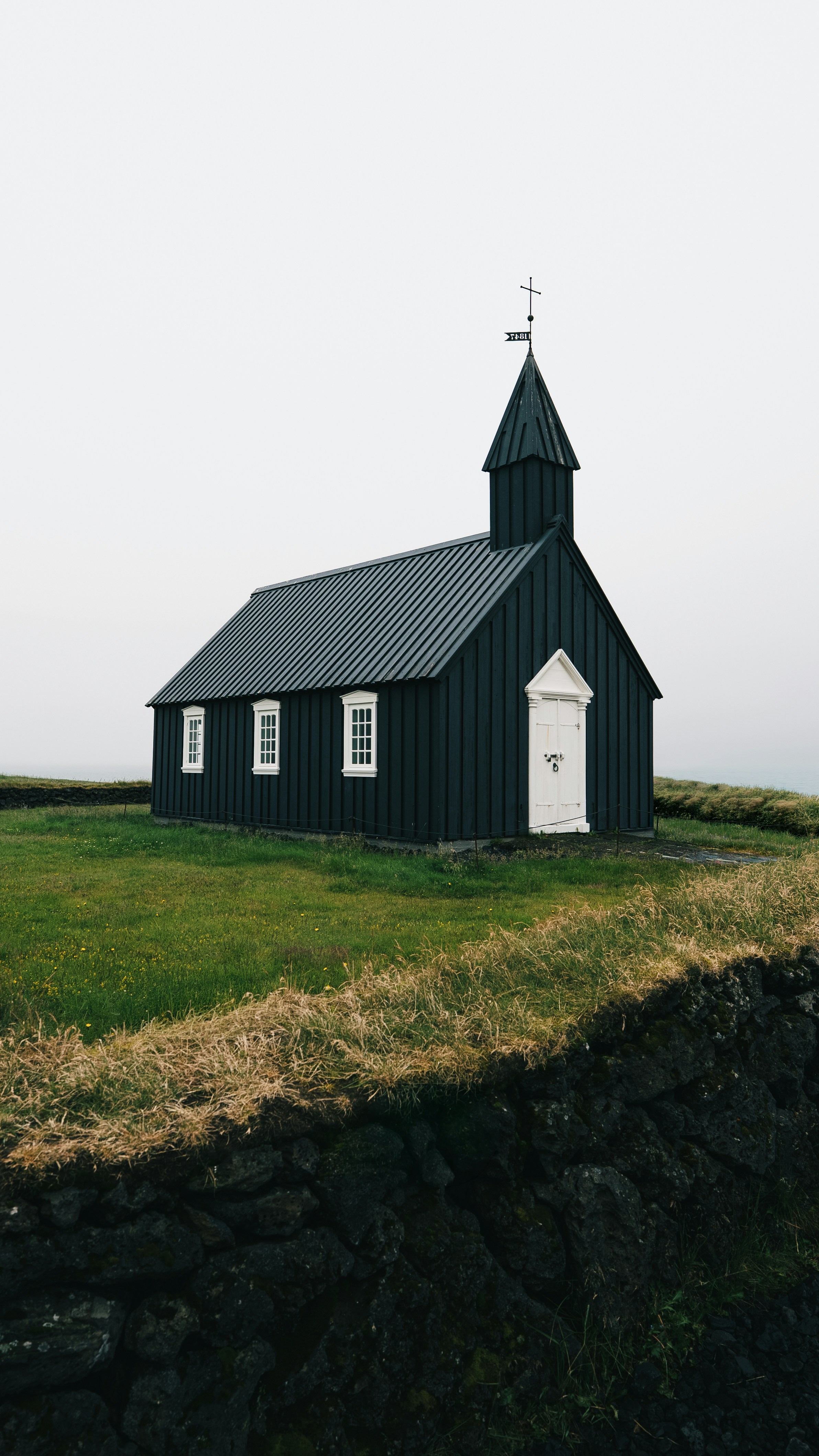 Storm-quiet Chapel On The Clifftop
