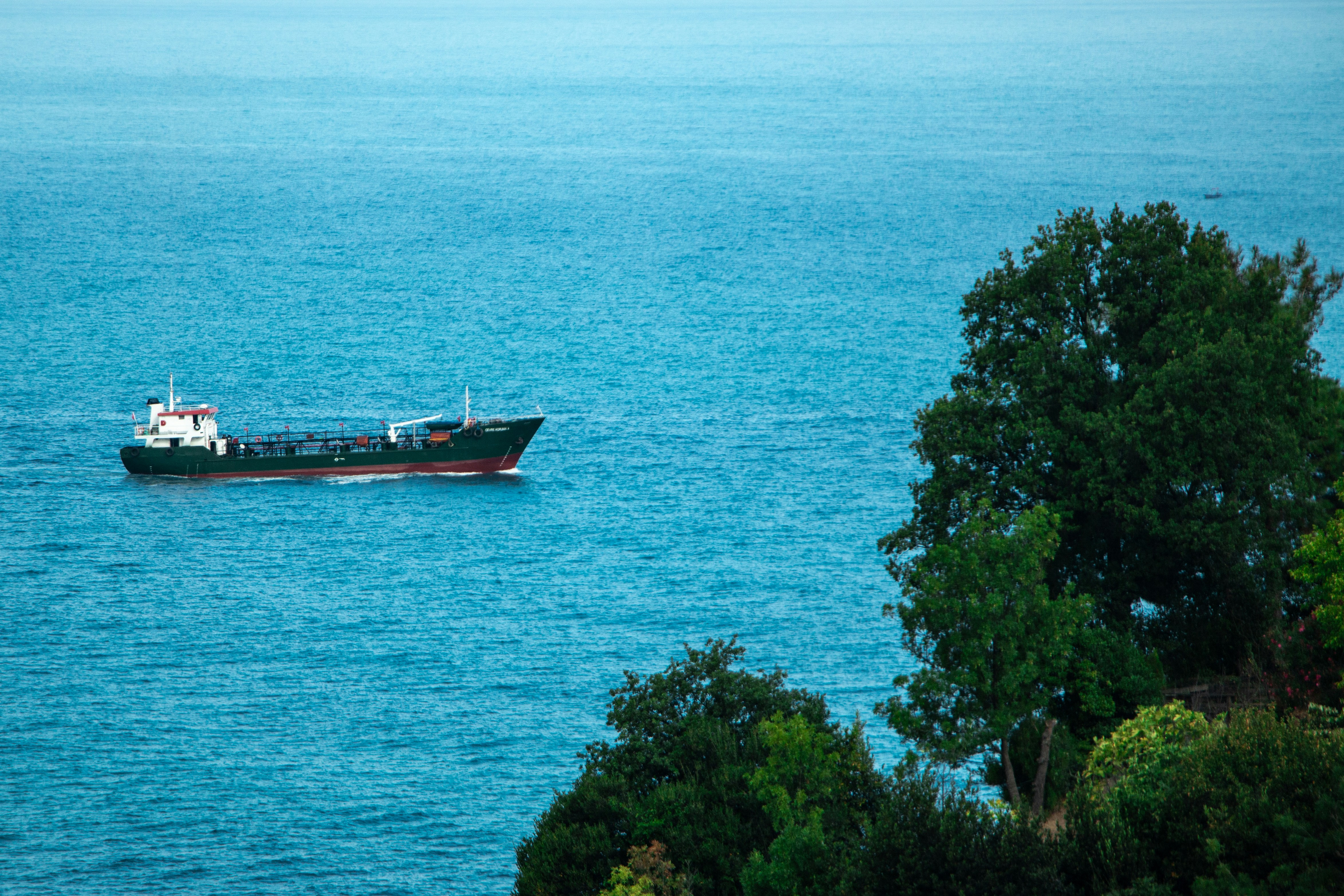 Sailing Past the Blue Expanse